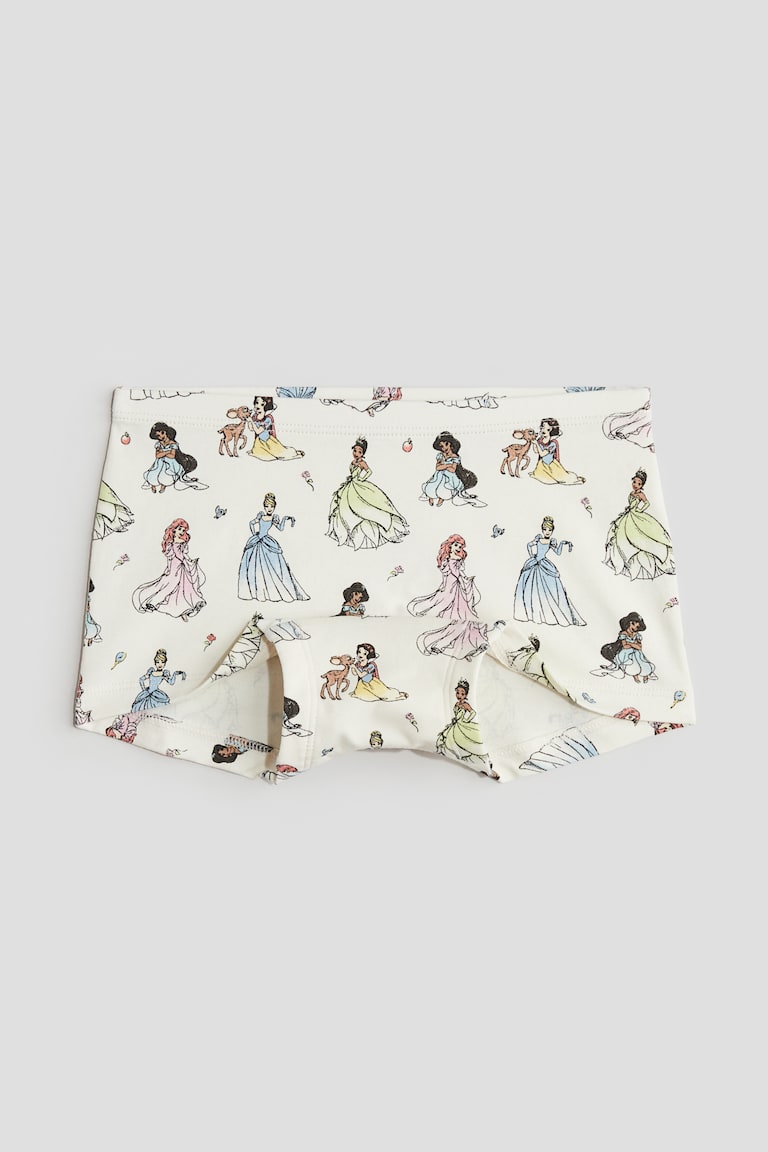 5-pack Cotton Boxer Briefs - Light blue/Disney princesses - Kids | H&M US