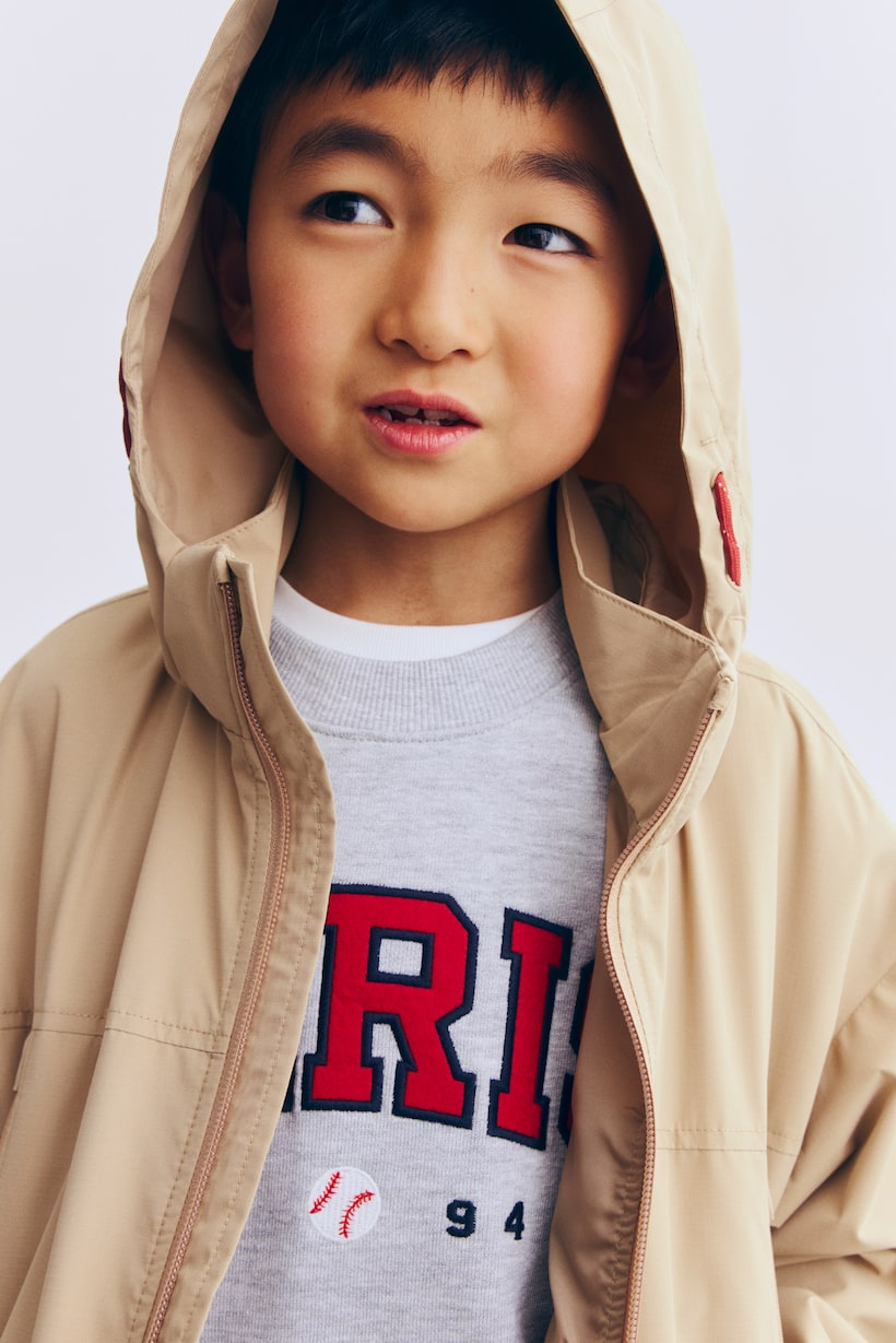 Rompevientos repelente al agua - Beige - Kids | H&M MX