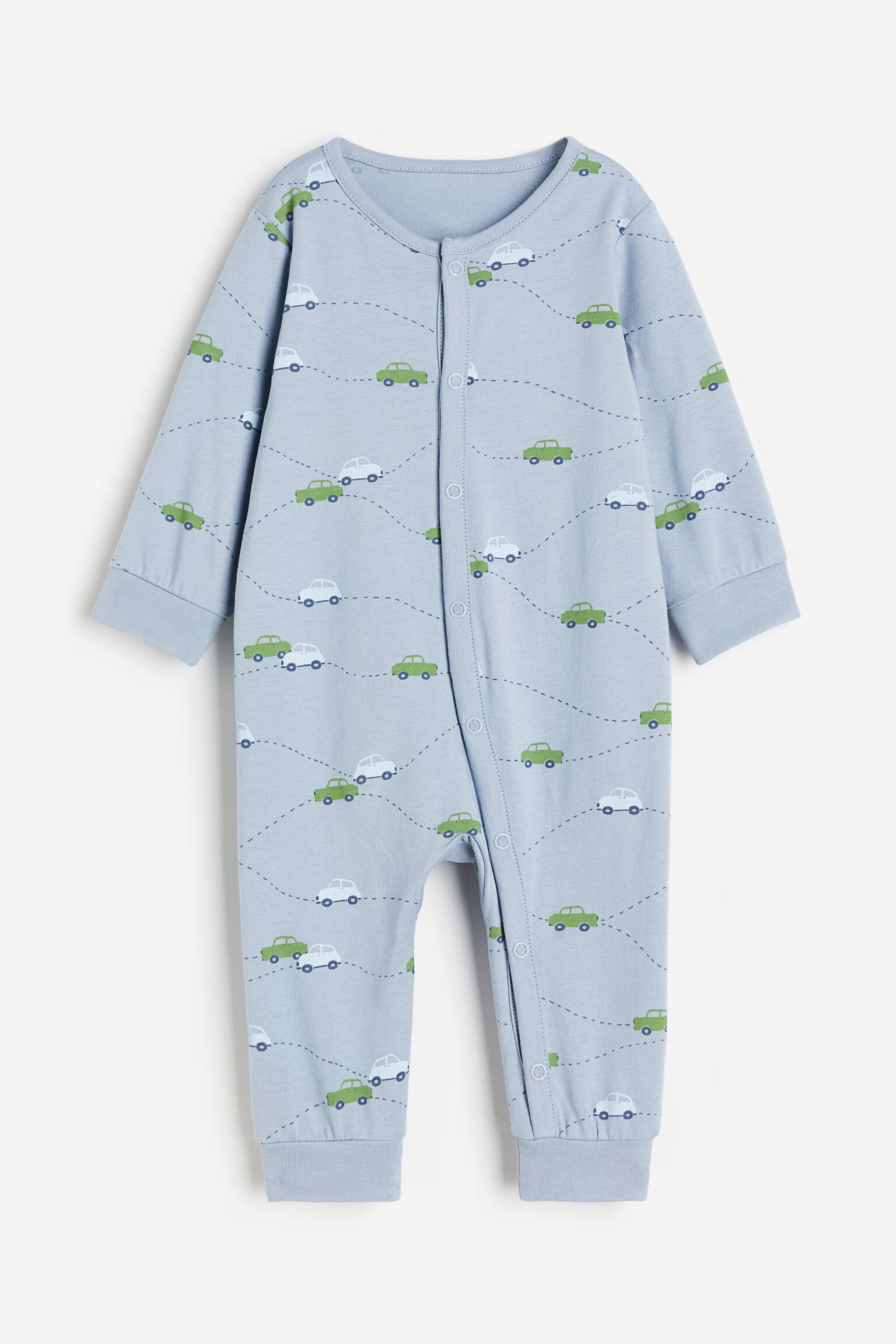 Patterned pyjamas - Blue/Cars - Kids | H&M HK