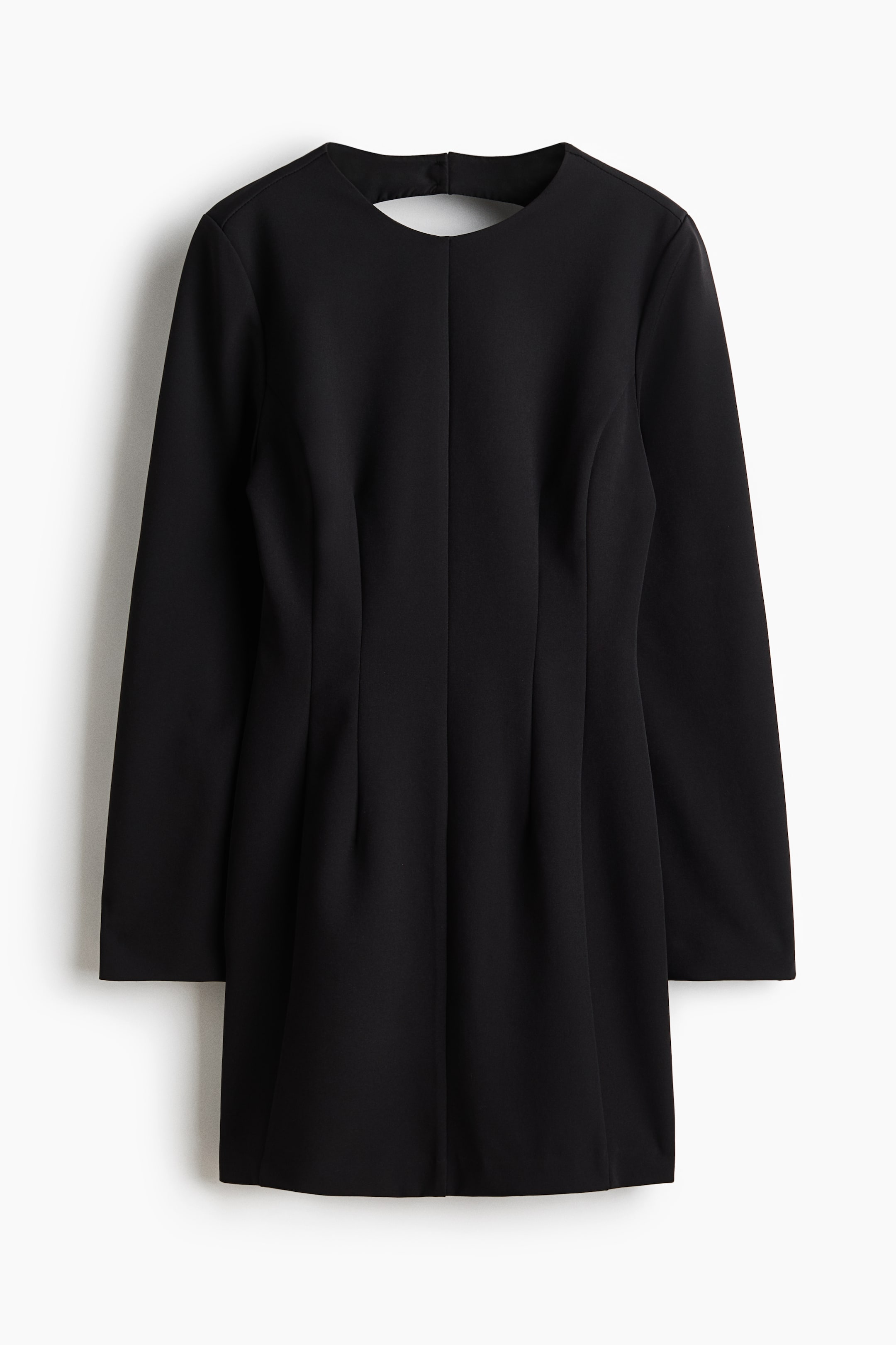 Women's Black Open-Back Dress | H&M US