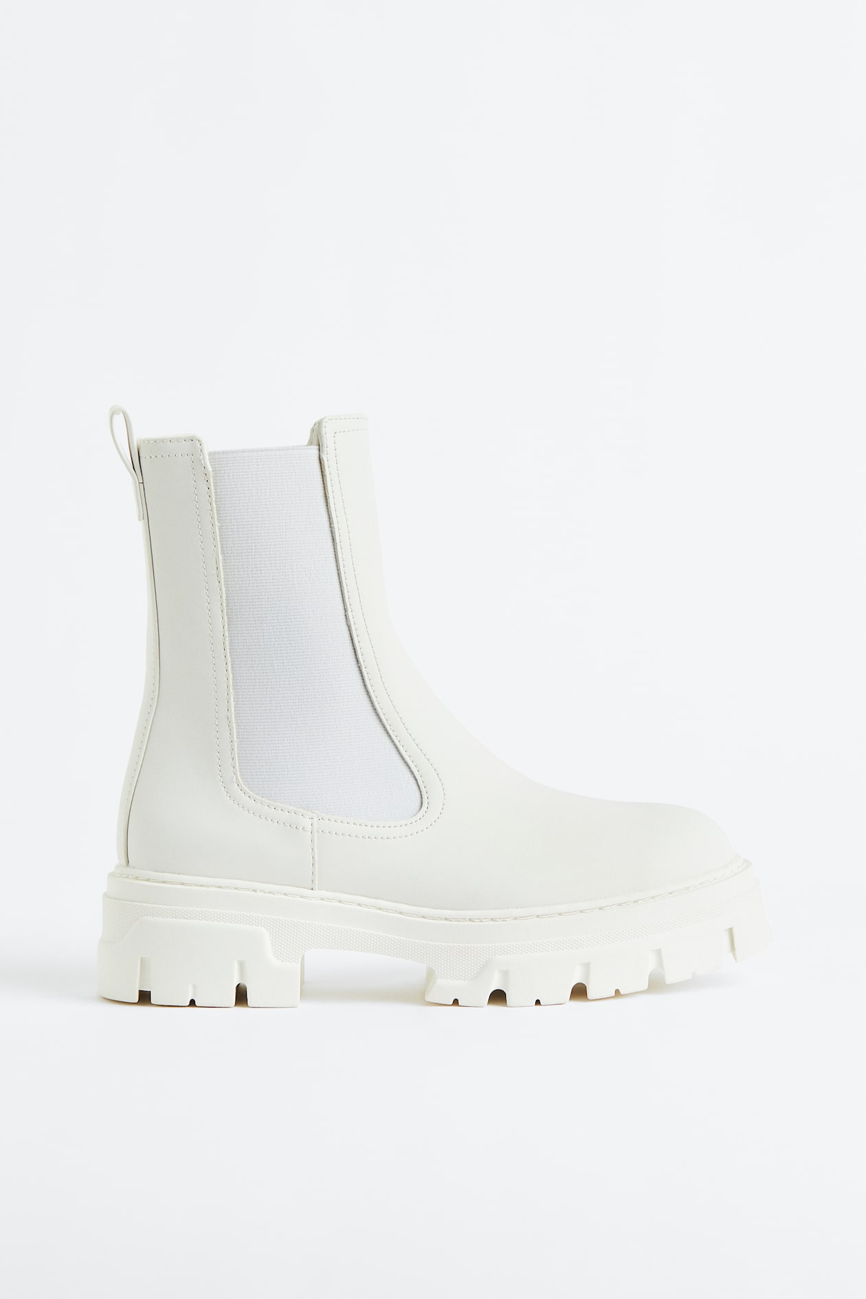 Women's White Chunky Chelsea boots | H&M GB