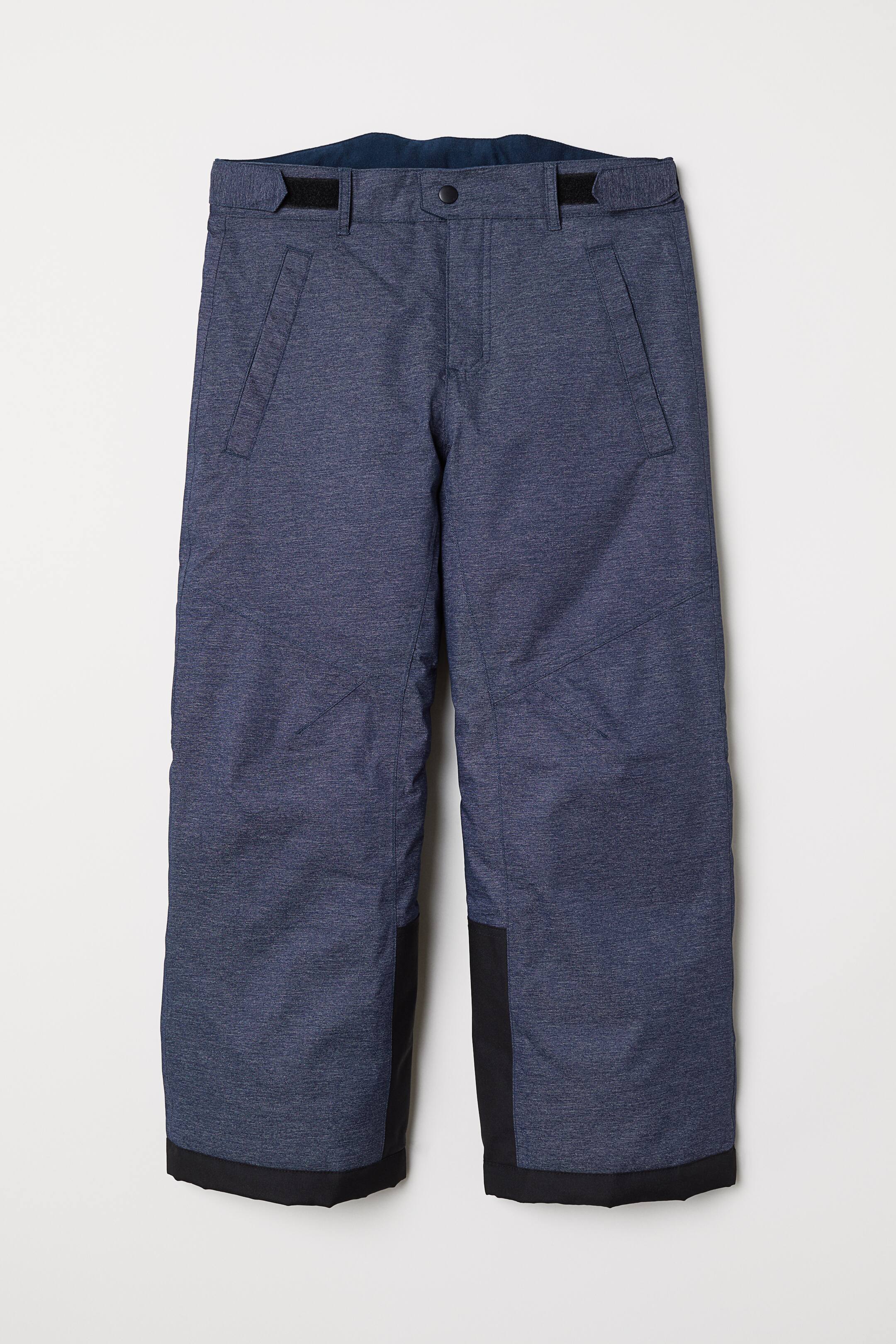 Shell Pants - Long - Dark blue melange - Kids | H&M CA