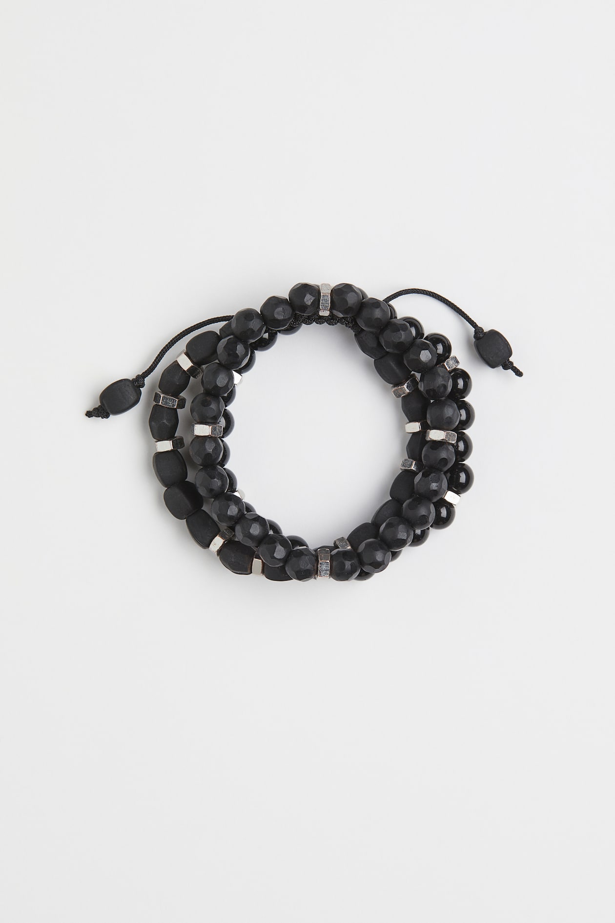 Men’s Black 3-pack Bracelets | H&M US