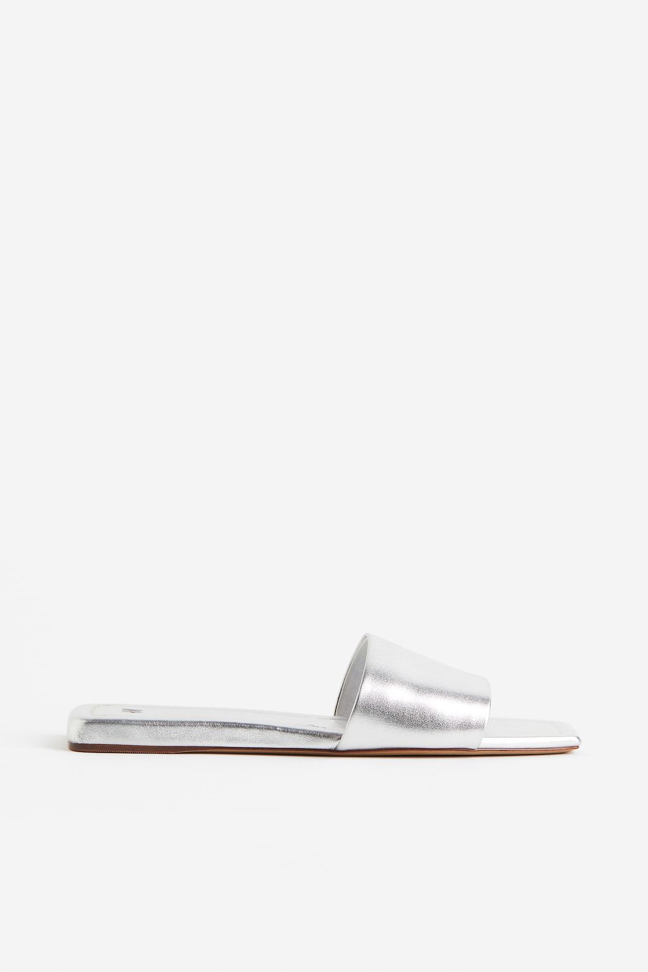 Women's Silver-colored Slides | H&M CA