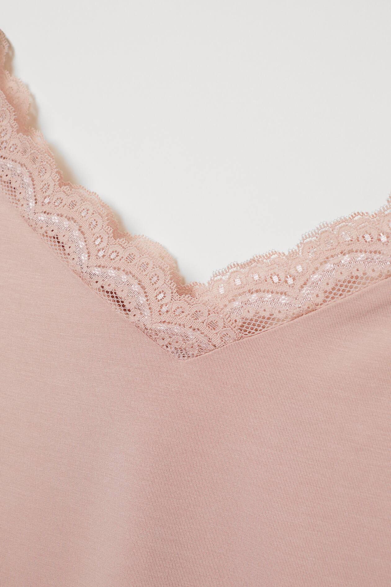 Off-the-shoulder Top - Powder pink - Ladies | H&M US