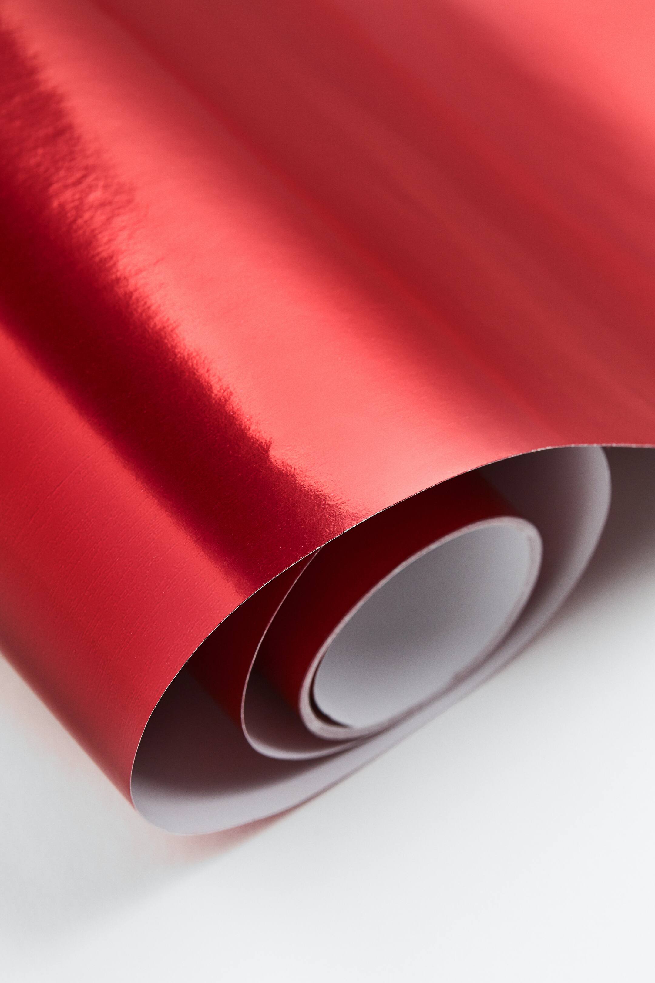 Shiny Gift Wrap - Dark red - Home All | H&M CA
