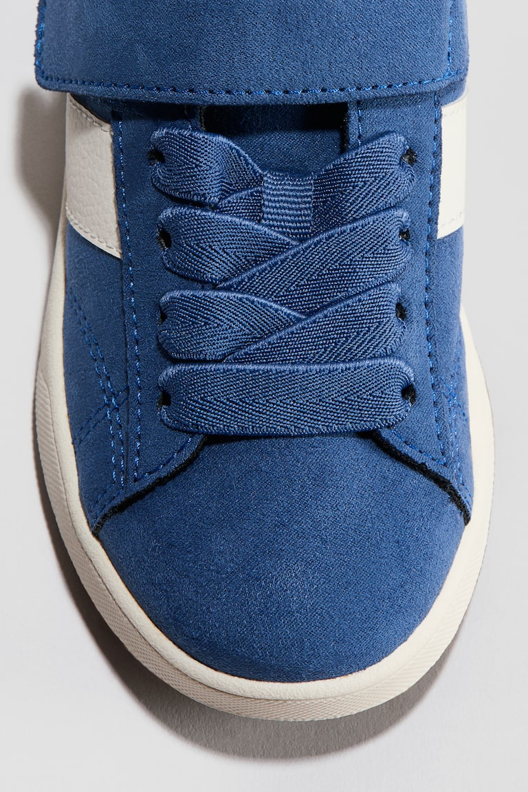 Dark blue/color block Sneakers for kids | H&M US