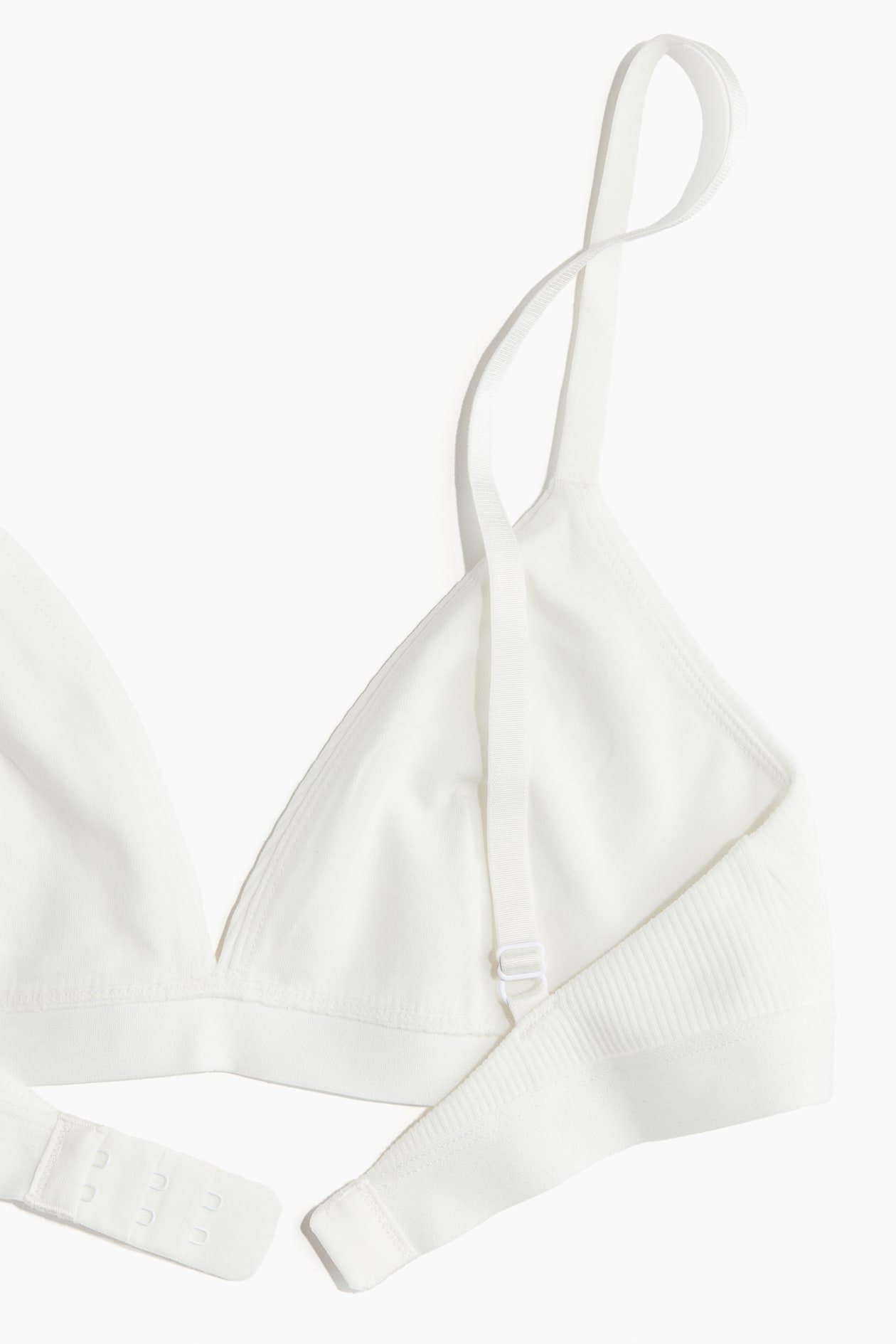 2-pack Soft-cup Cotton Bras - Black/white - Ladies | H&M US