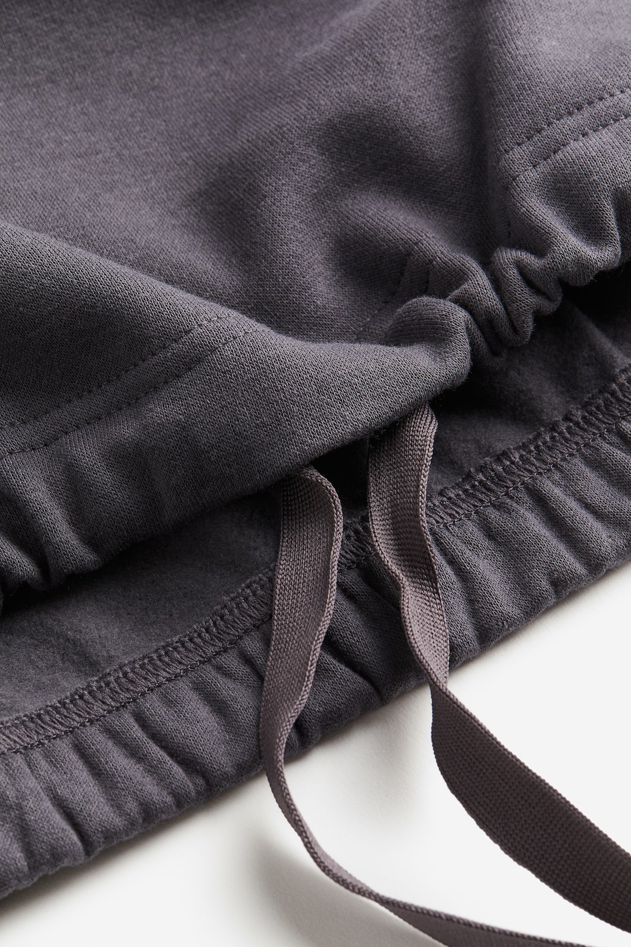 Women's Dark gray Hoodie with Drawstring Hem | H&M PH
