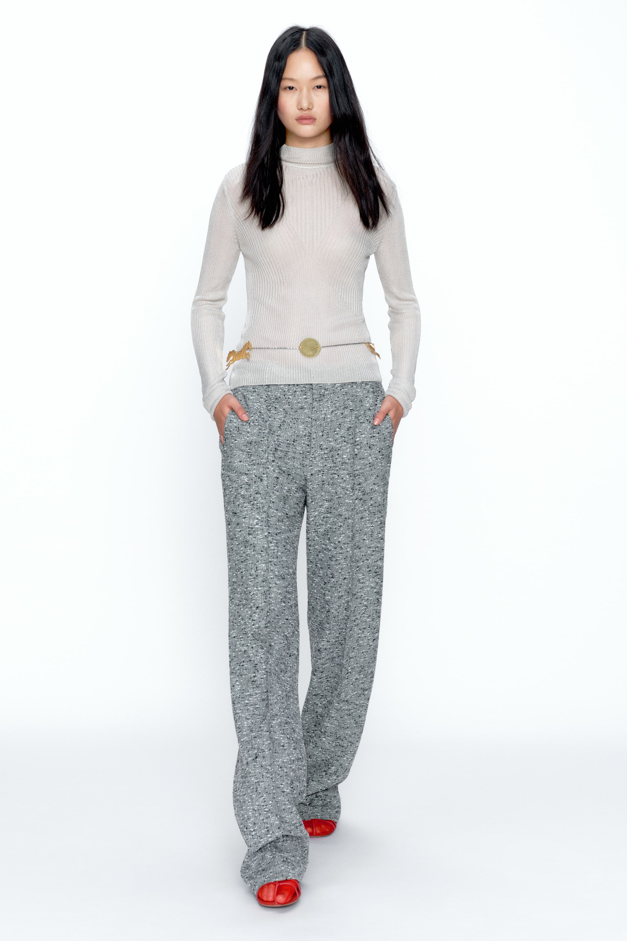 Chain belt - Gold-coloured - Ladies | H&M MY