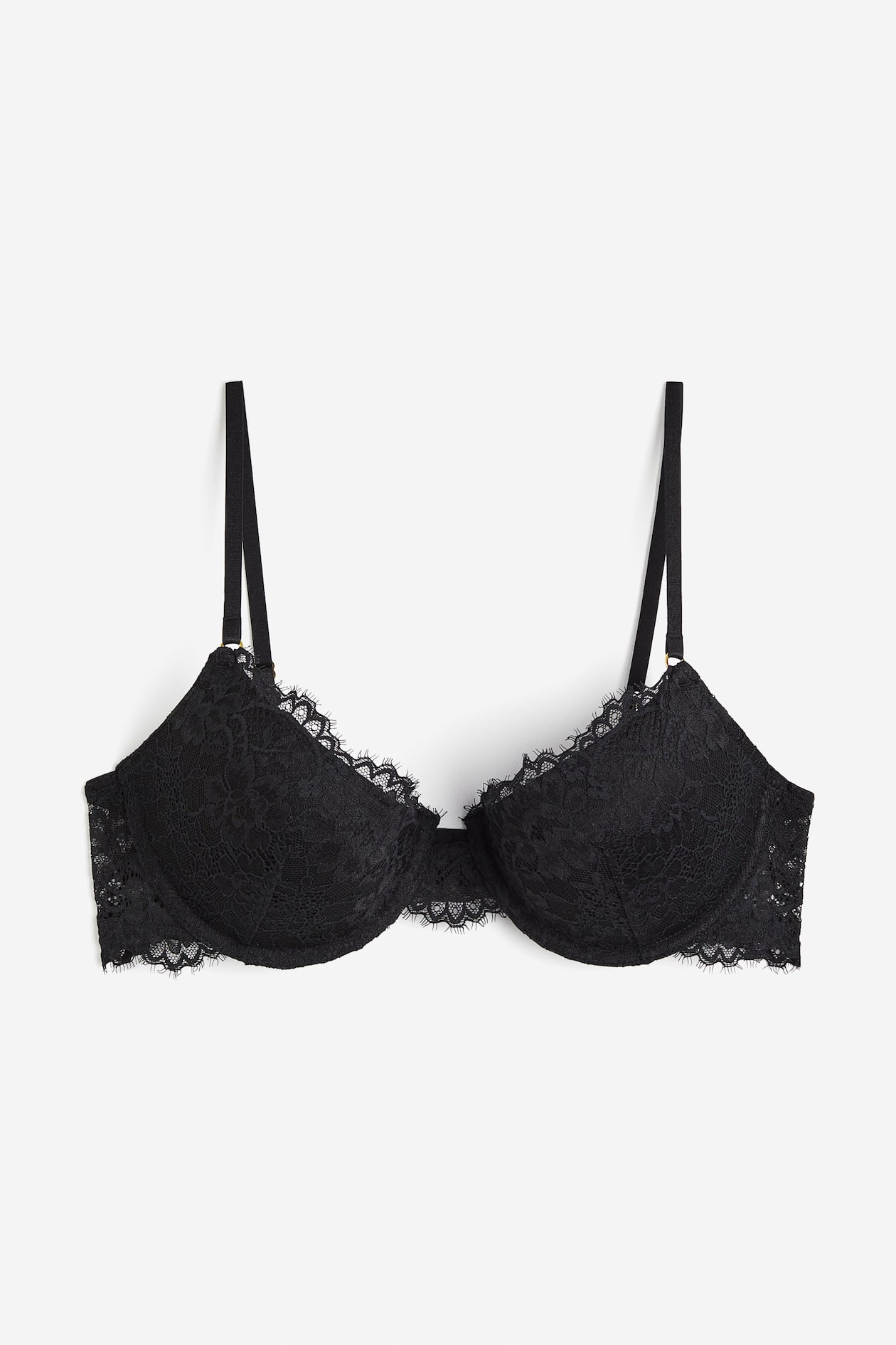 - Lace push-up bra - Black - Ladies | H&M MY