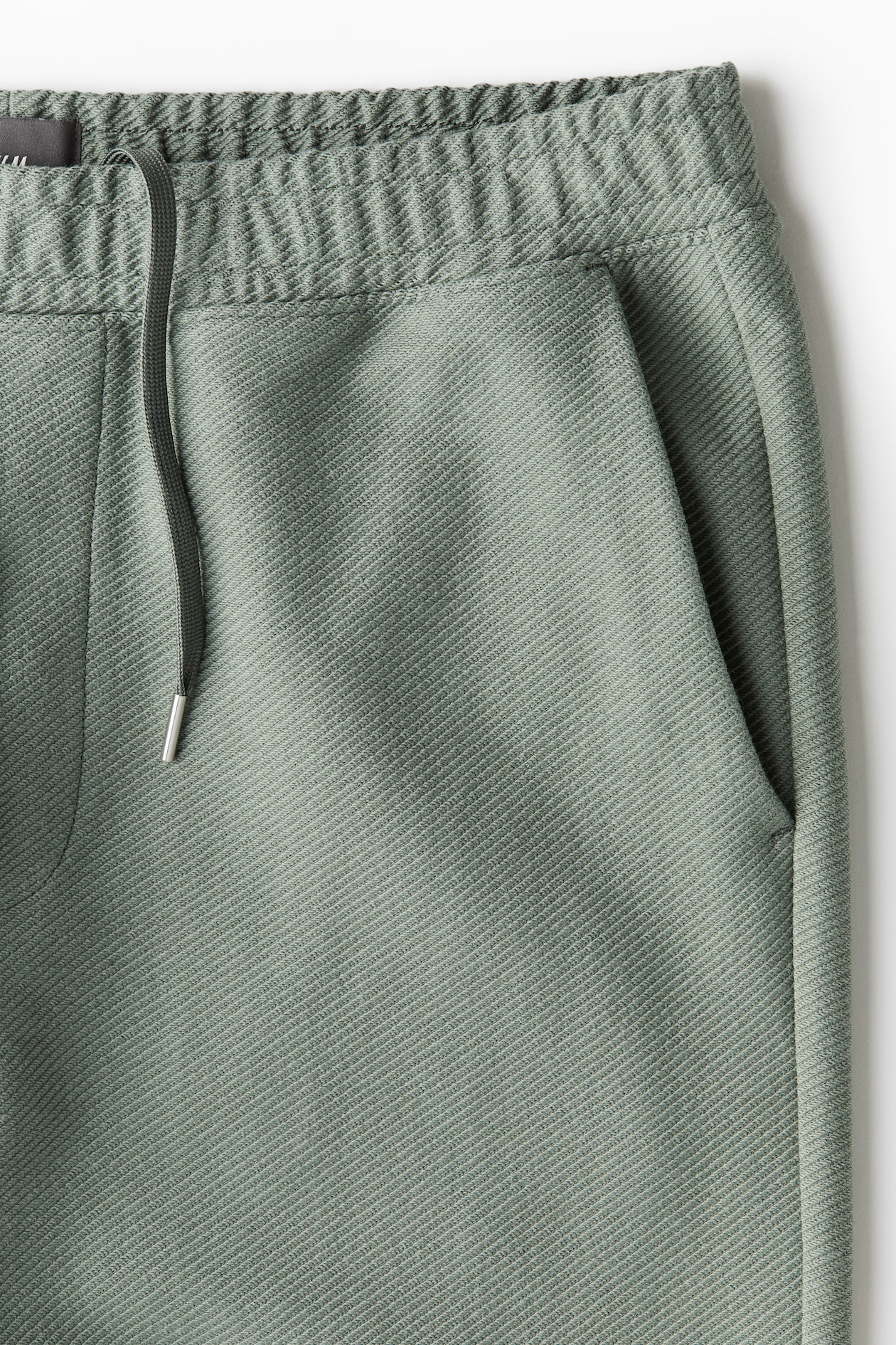 Regular Fit Cotton Pants - Sage green - Men | H&M US