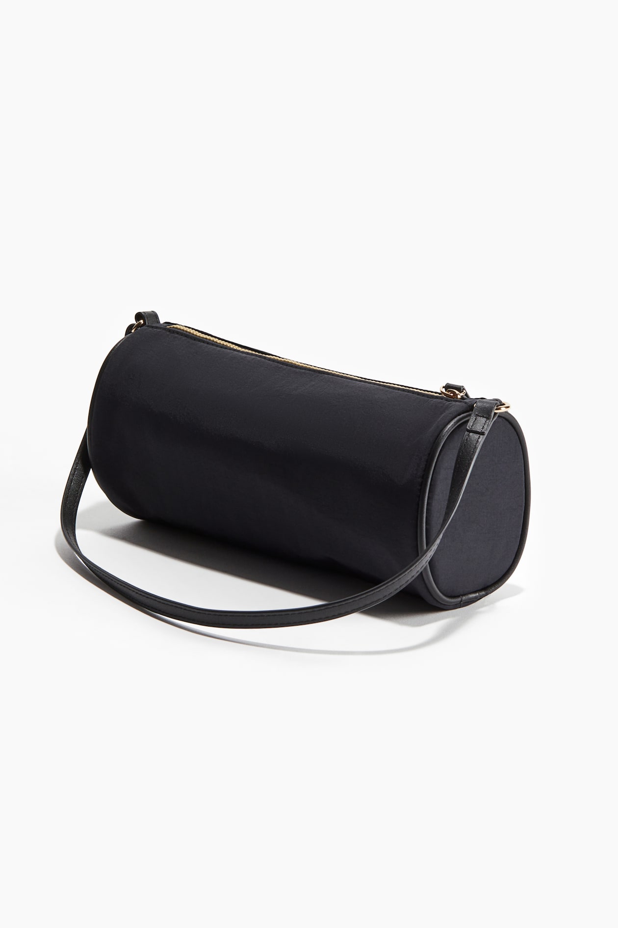 Women's Black Cylindrical shoulder bag | H&M IN