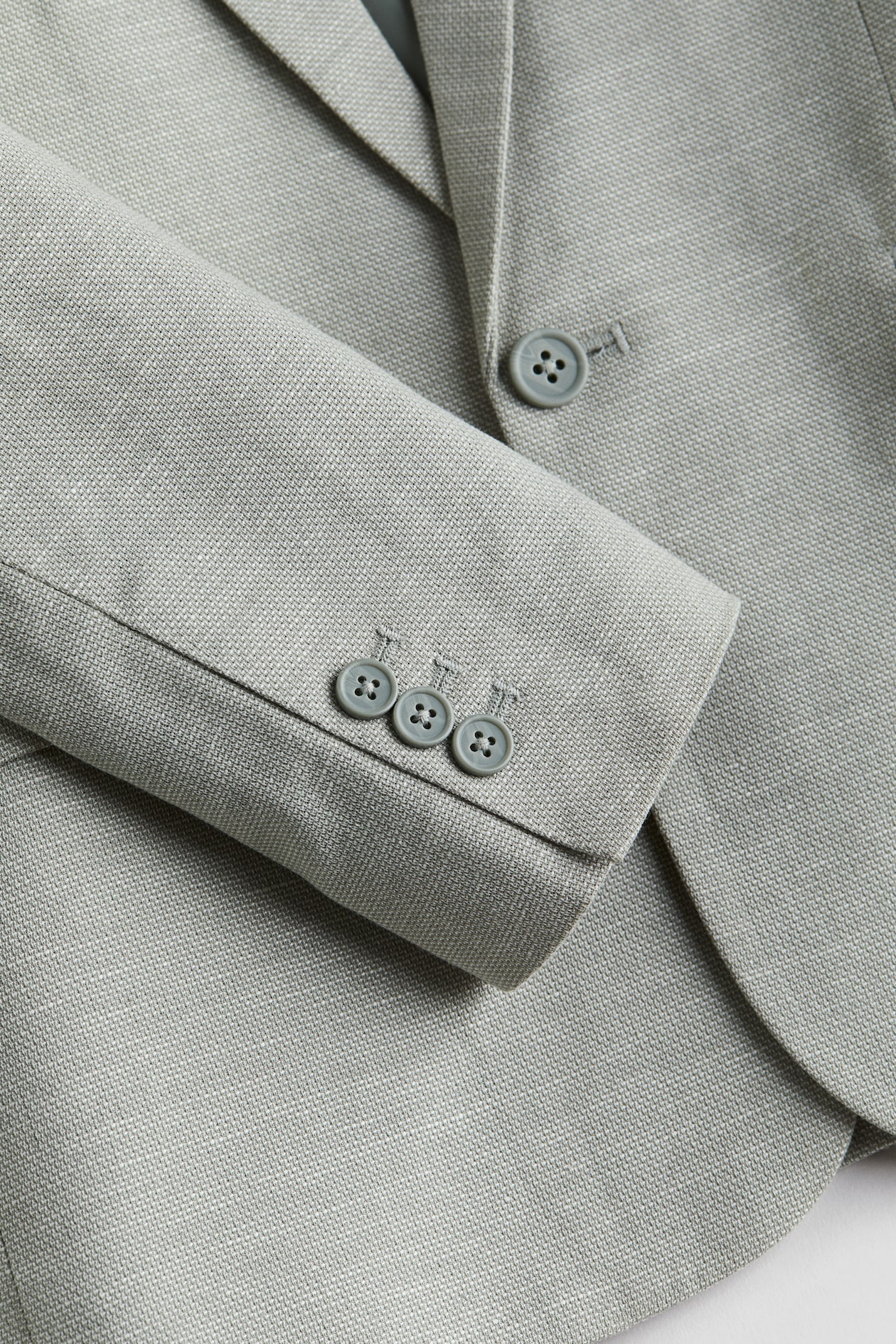 Saco en tejido texturizado - Verde salvia claro - Kids | H&M MX