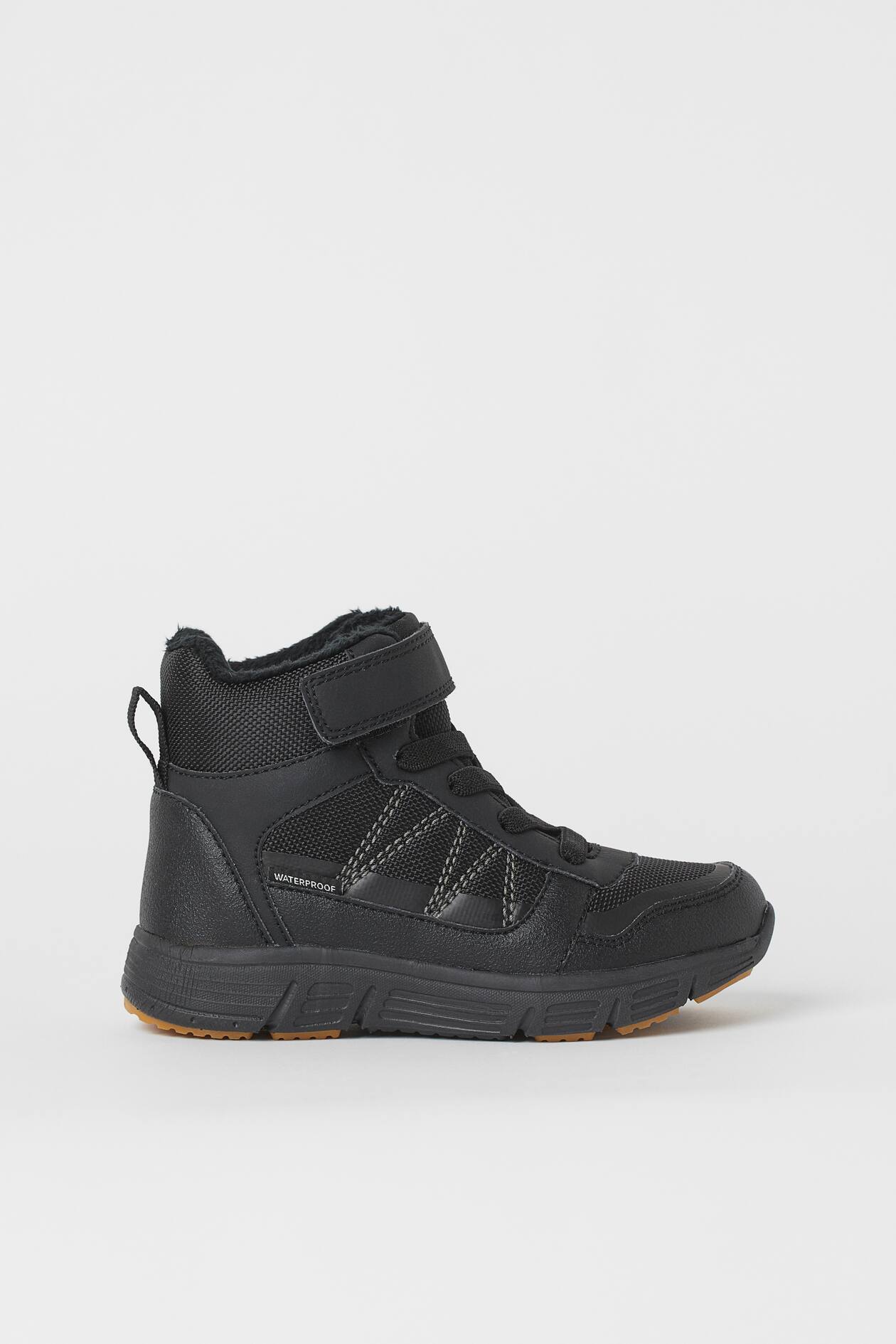 Waterproof hi-tops - No heel - Black - Kids | H&M GB
