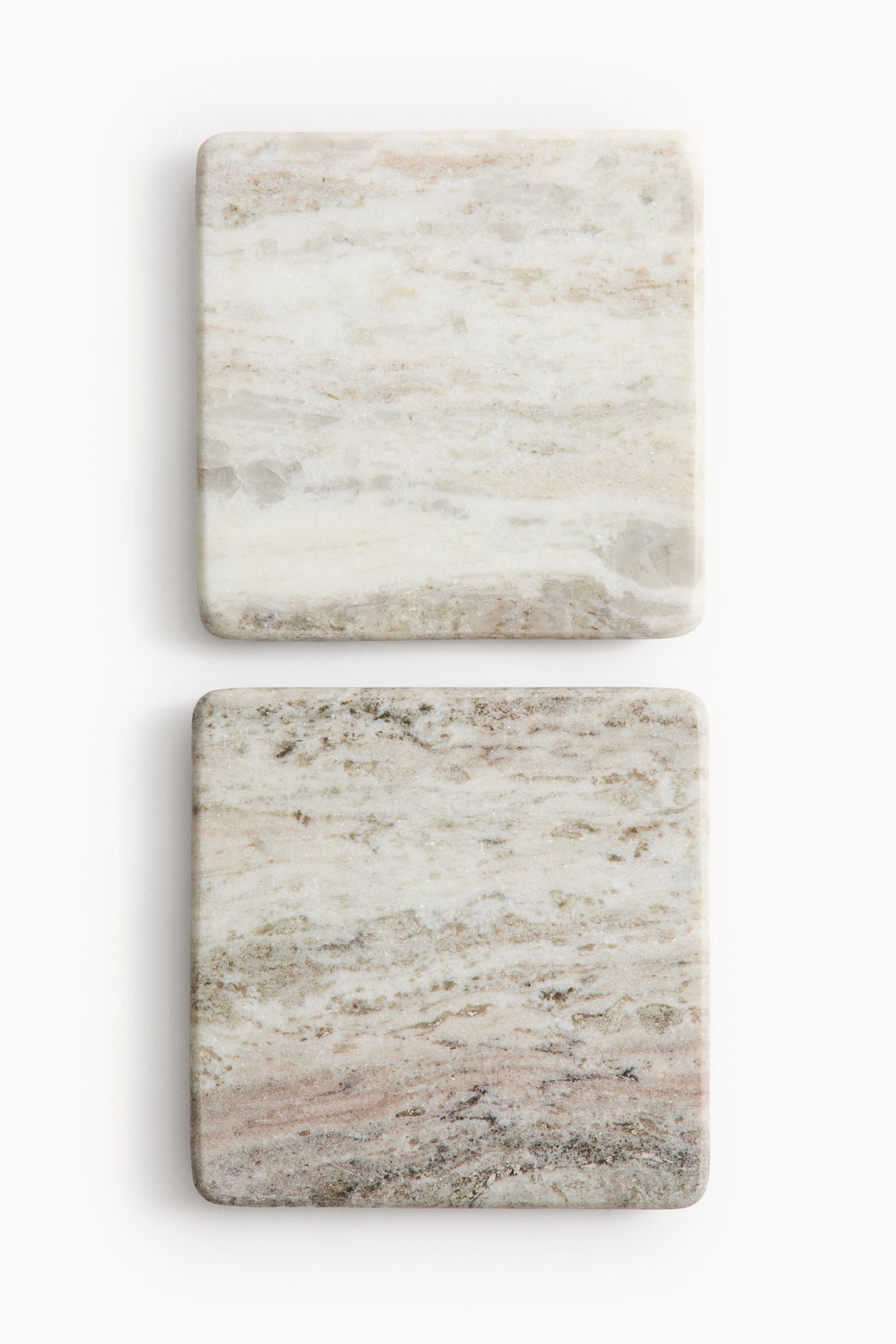 Sidobord i marmor - Ljusgrå - Home All | H&M SE