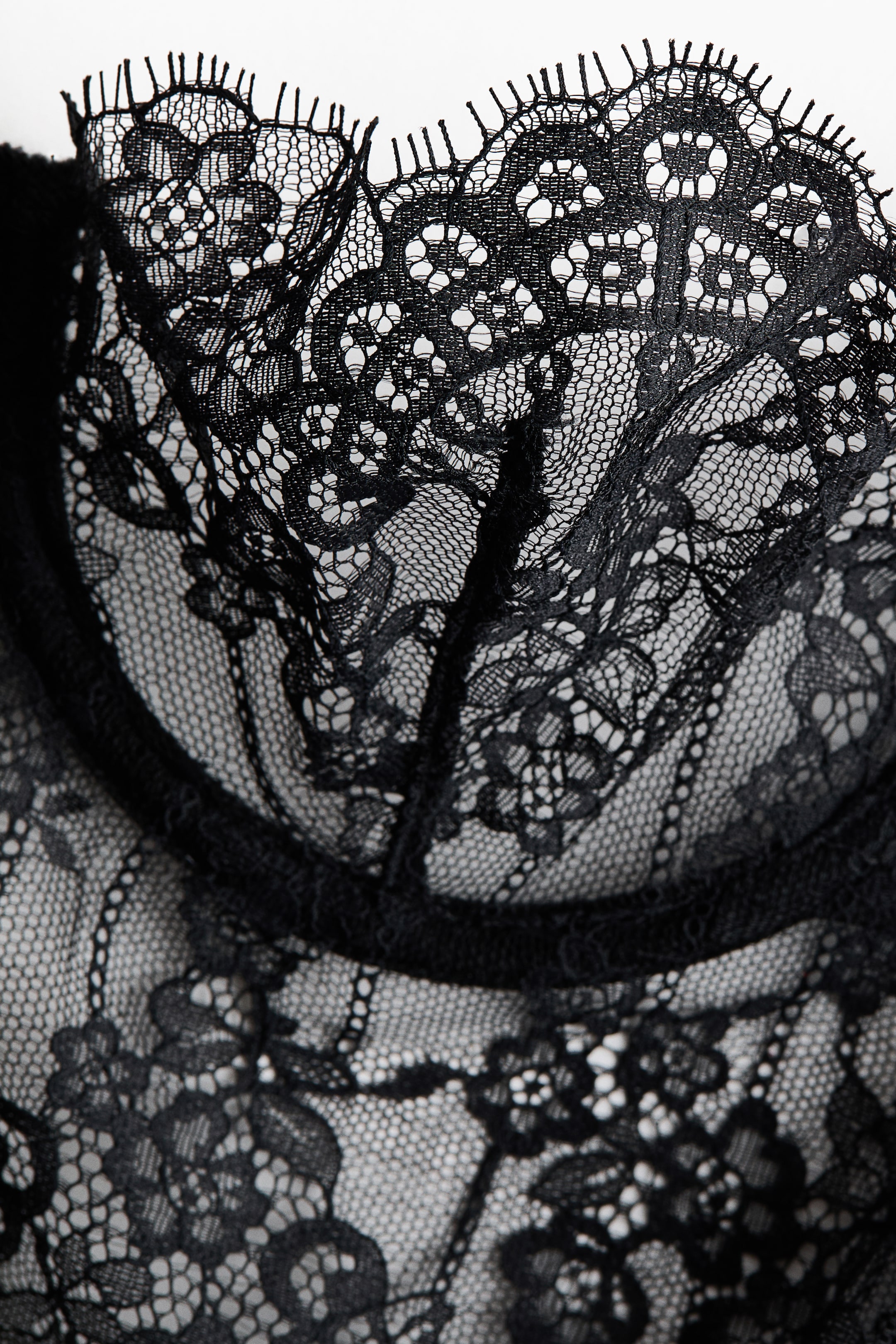 Bustier de encaje - Negro - Ladies | H&M MX