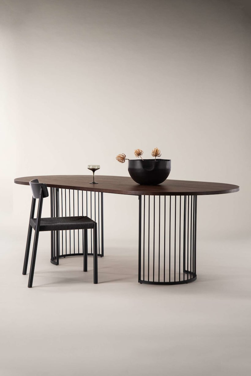 Table À Manger Hamneskar - Mdf, Noyer - VIND - Home All | H&M FR