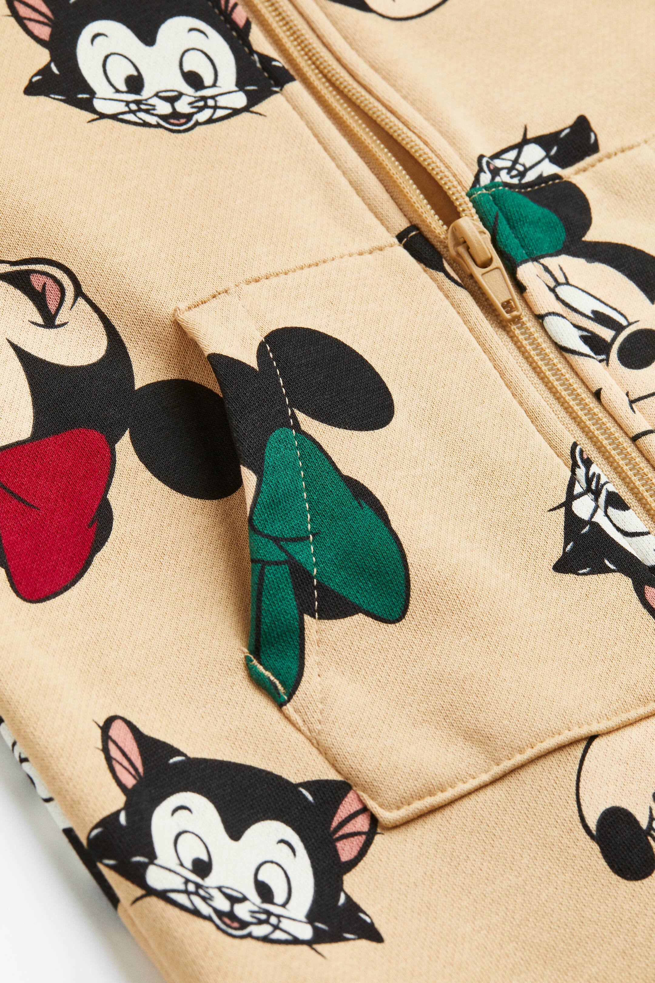 Jednodelna trenerka sa dezenom - Bež/Mini Maus - Kids | H&M RS