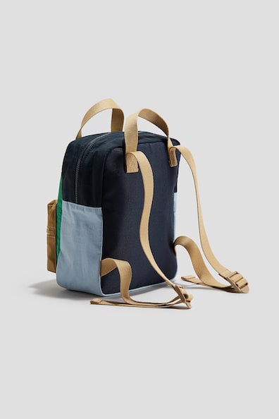 Green/color-block Color-Block Backpack for kids | H&M CA