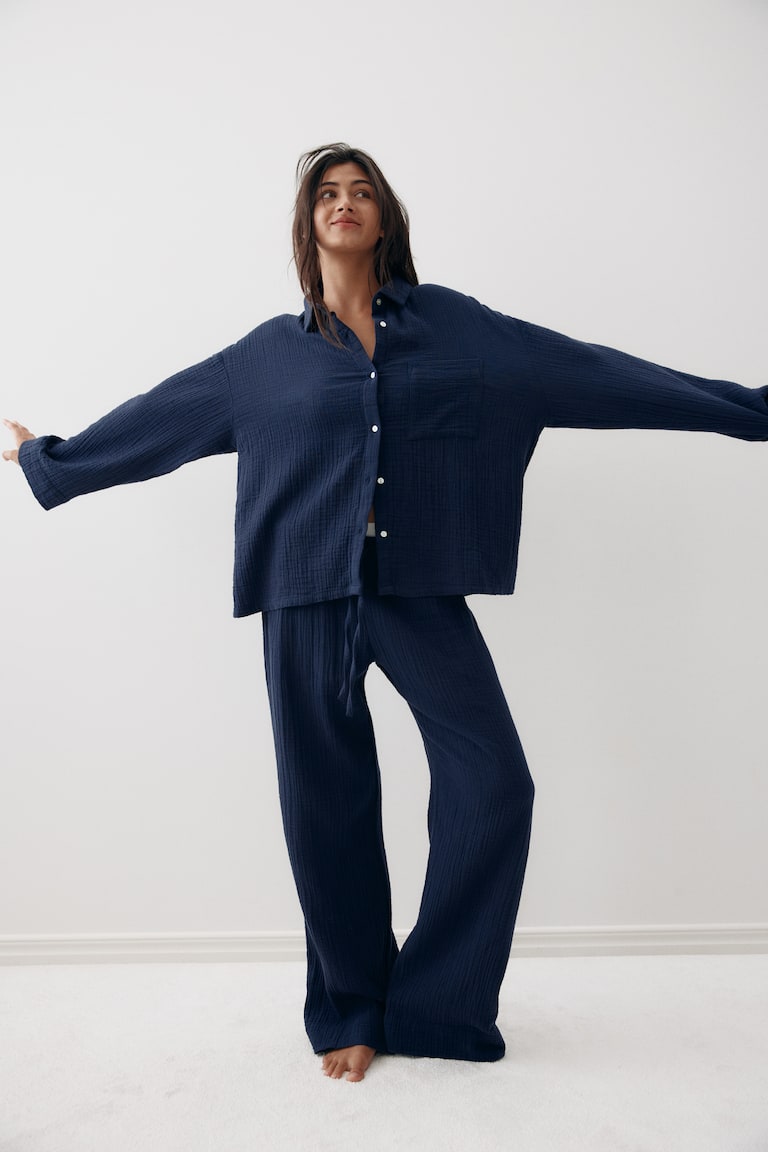 Pyjamas | Pyjamas Set & Pyjamasbyxor | Dam | H&M SE