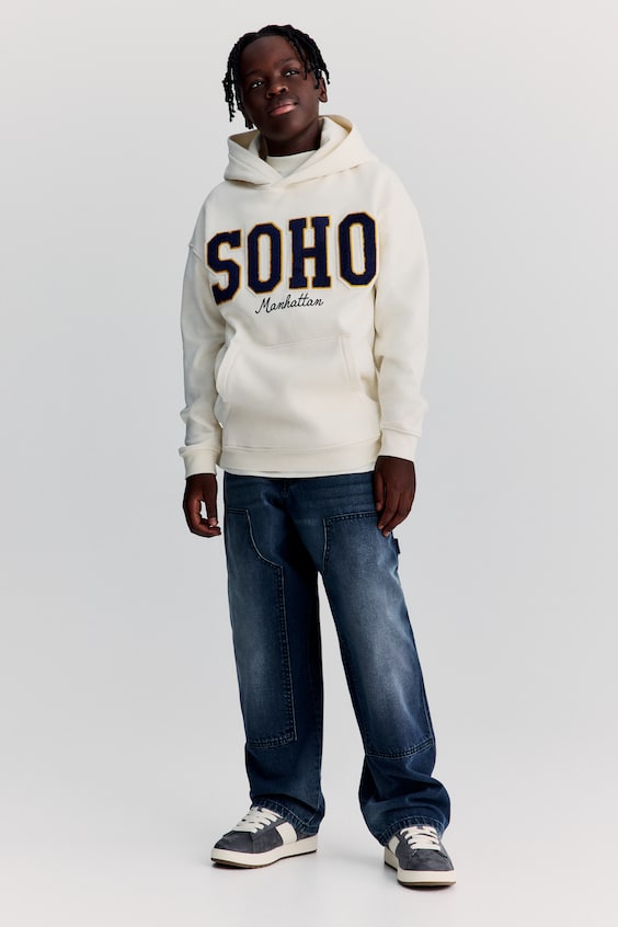 Cream/Soho Hoodie for kids | H&M GB