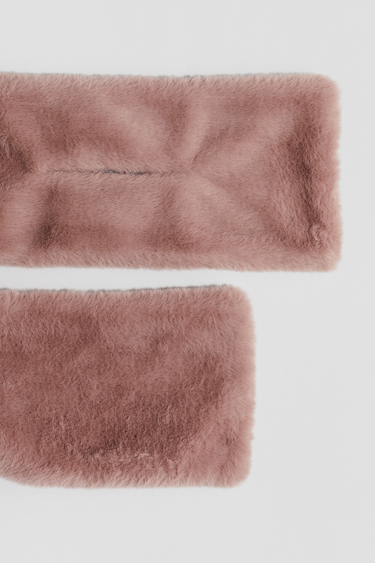 Fluffy scarf - Tlumená růžová - DĚTI | H&M CZ