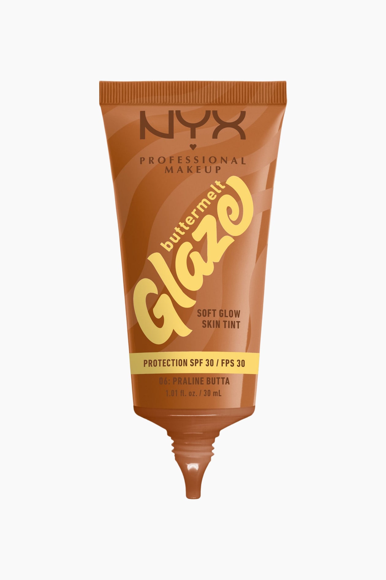Glaze Soft Glow Skin Tint Spf30 - Praline Butta - NYX Professional ...