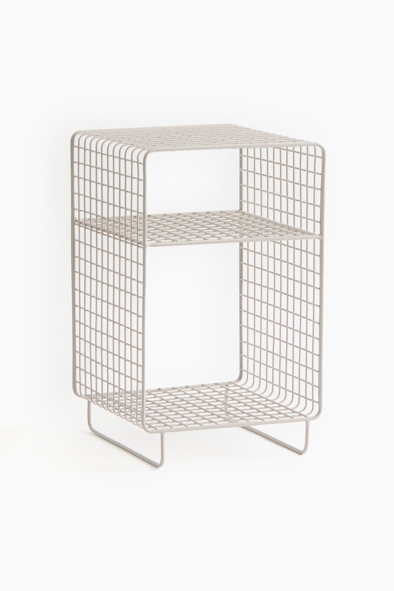 Light beige Metal Wire Nightstand at H&M Home | H&M US