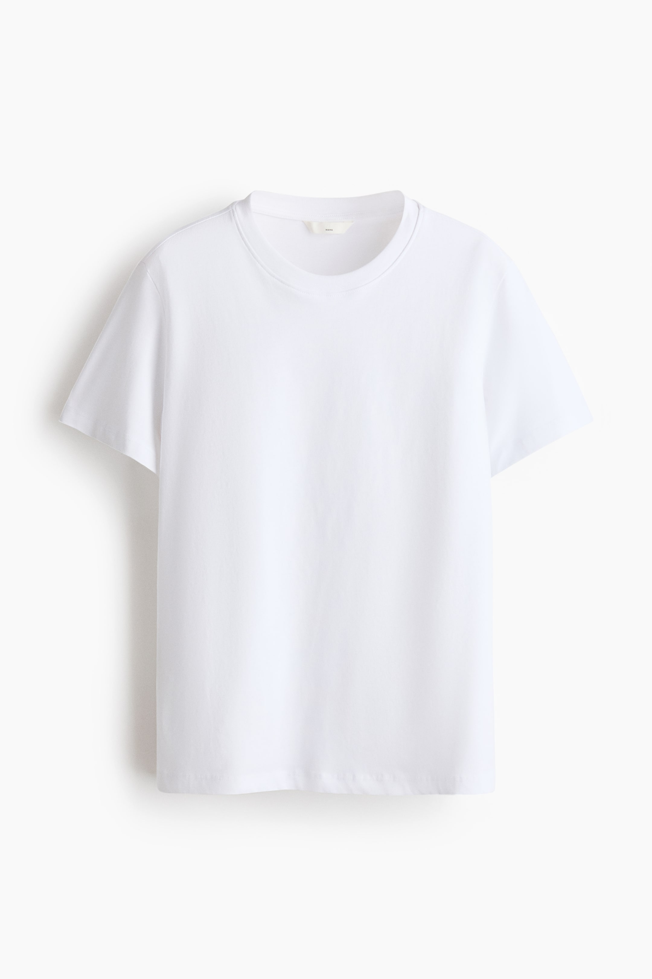 MAMA Amme-T-shirt i bomuld - Hvid - DAME | H&M DK