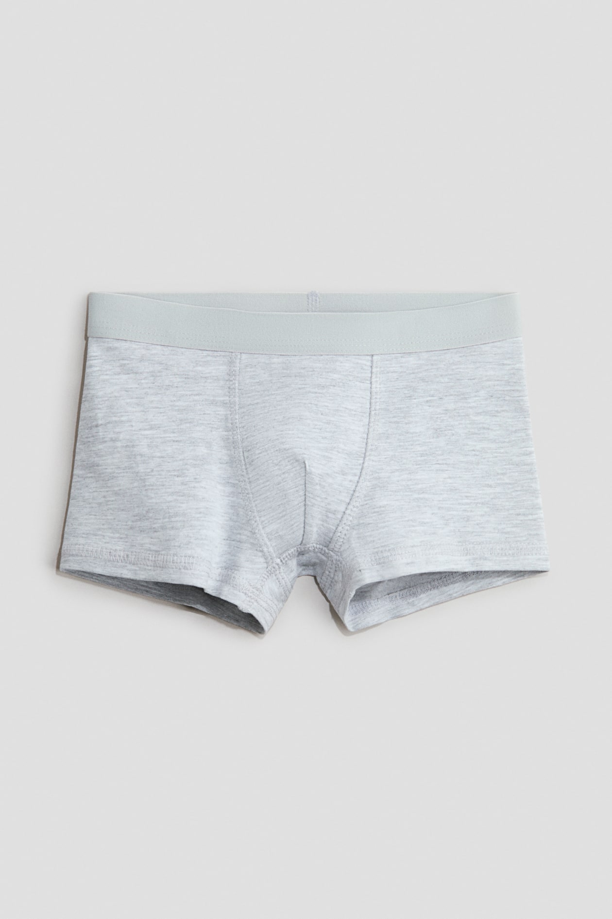 Pack de 10 boxers em algodão - Verde/Cinzento claro mesclado - CRIANÇA ...