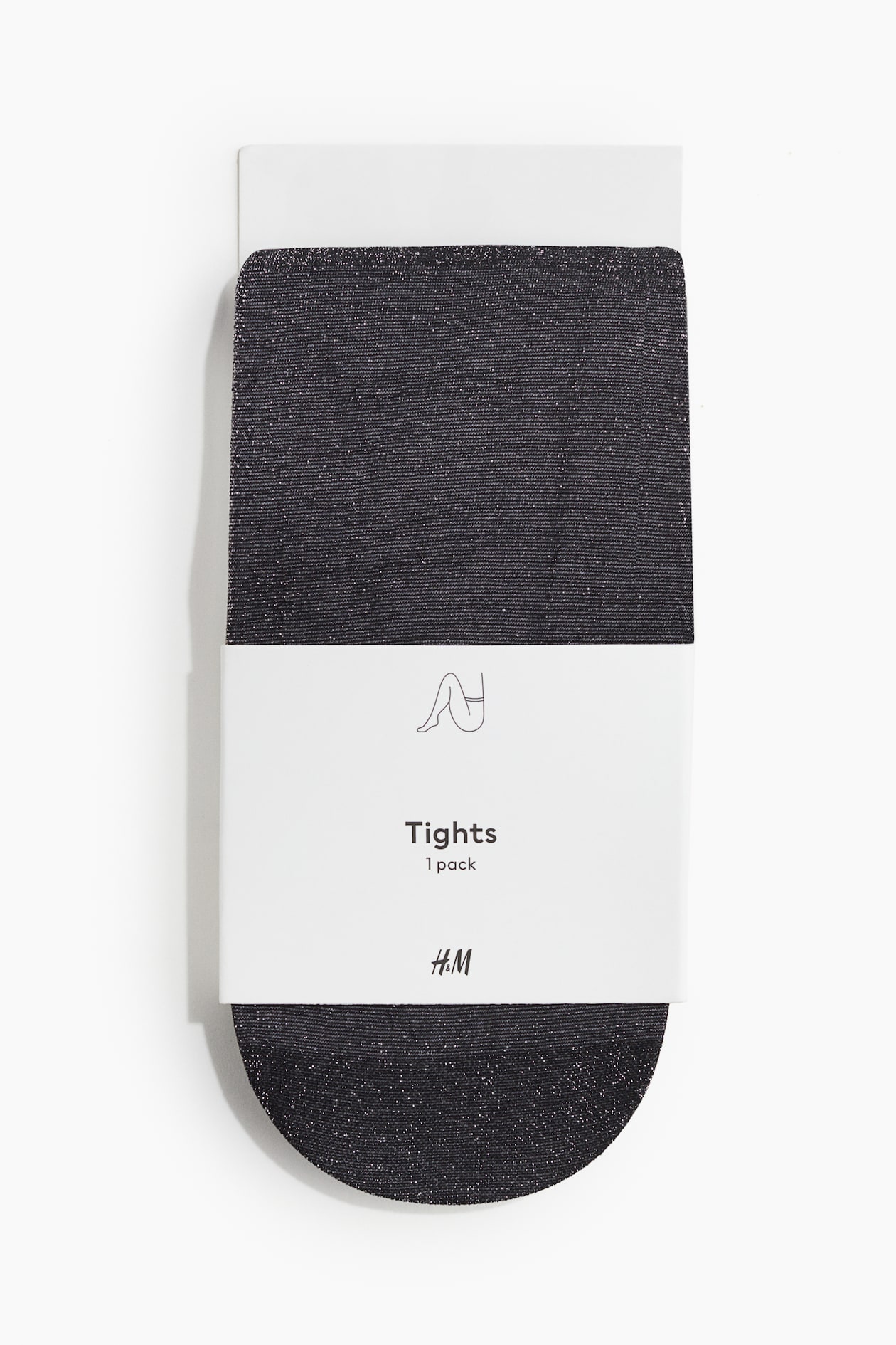 Glitzernde Strumpfhose - Schwarz - Ladies | H&M AT