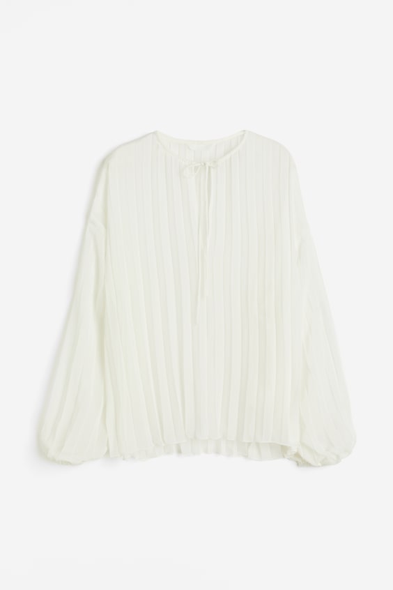 Hvite bluser | Hvitt, sort & mer | Dame | H&M NO