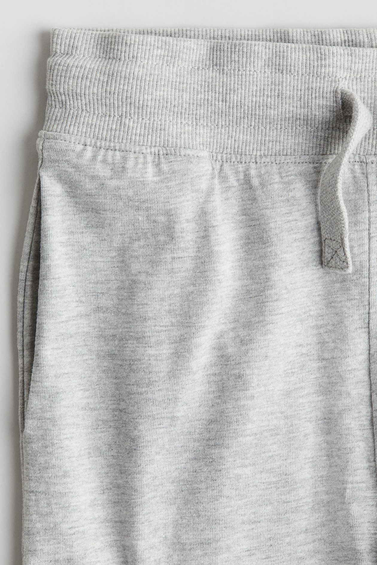 Light grey marl Cotton jersey joggers for kids | H&M GB
