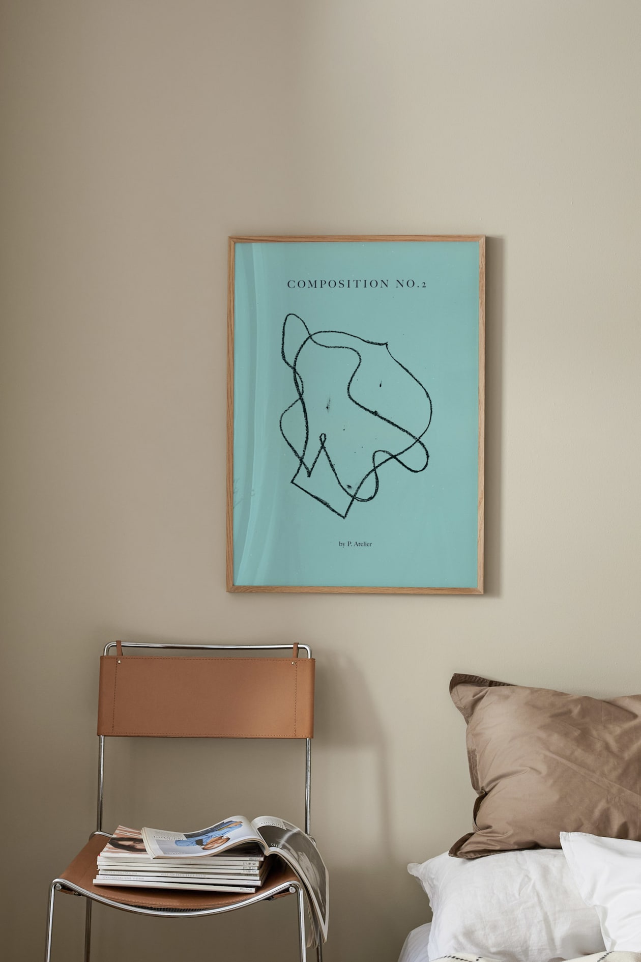 Composition No.2 Poster - Green - Postery - Home All | H&M GB