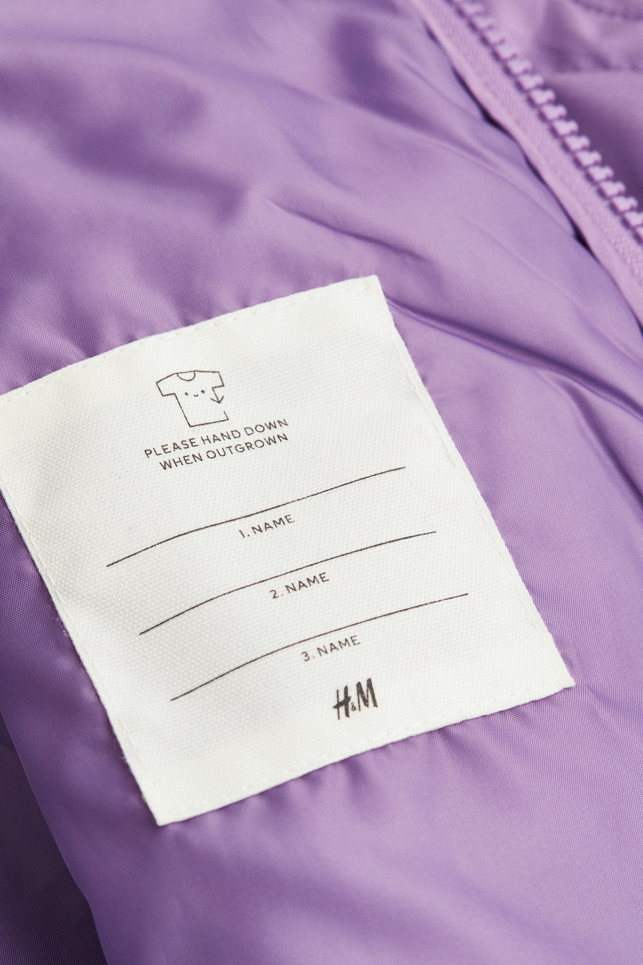 Quilted jacket - Purple - Kids | H&M IE