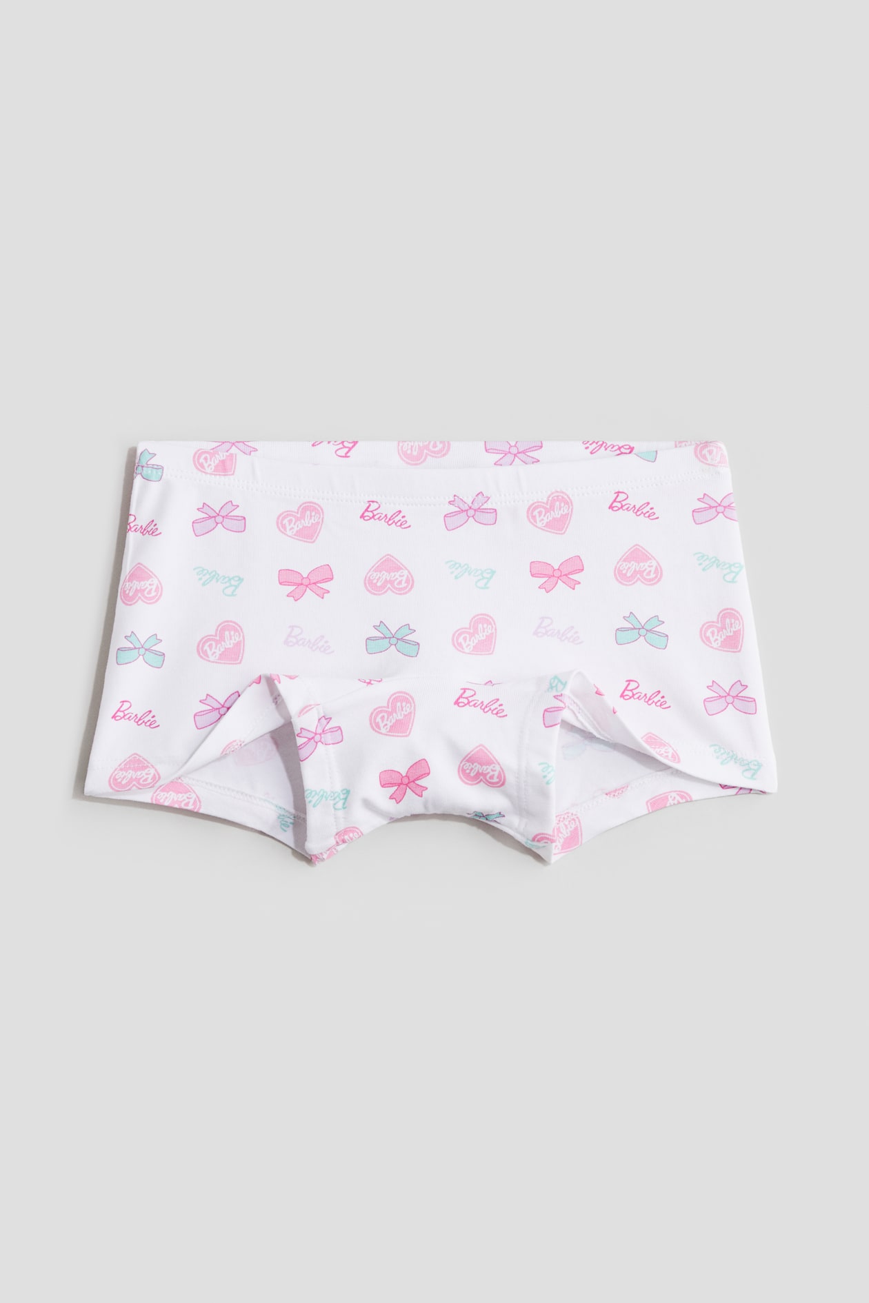 5-pack Cotton Boxer Briefs - White/Barbie - Kids | H&M US