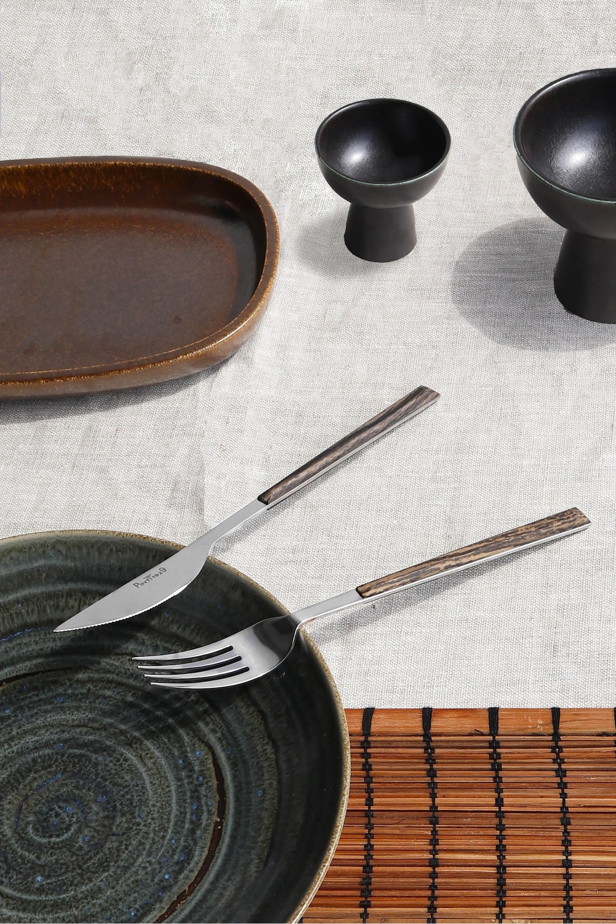 Set 24tlg. Sushi - Griff Wenge/edelstahl - Pintinox - Home All | H&M DE