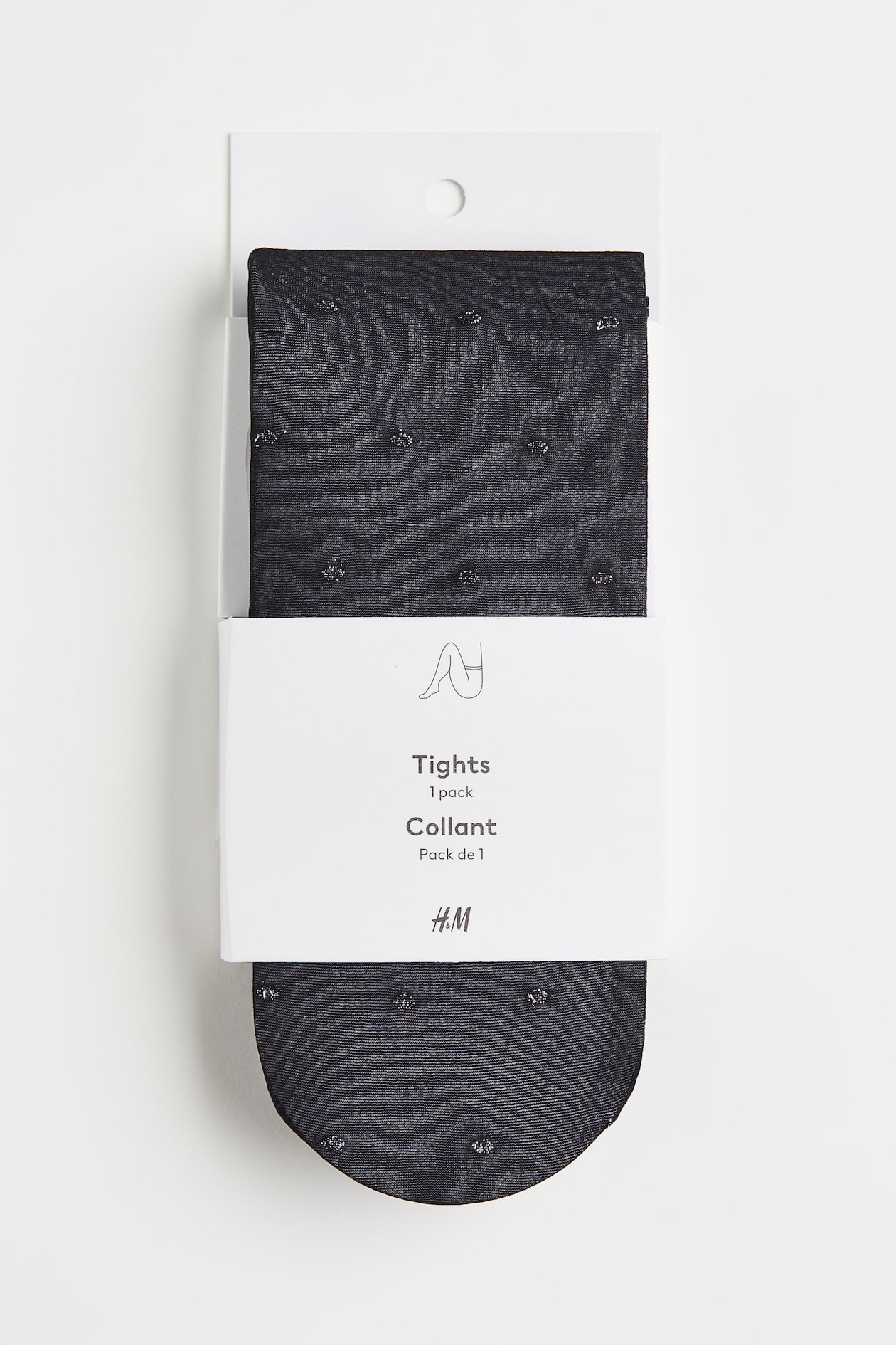 Strumpfhose 20 den - Normale Bundhöhe - Schwarz/Gemustert - Ladies | H&M AT