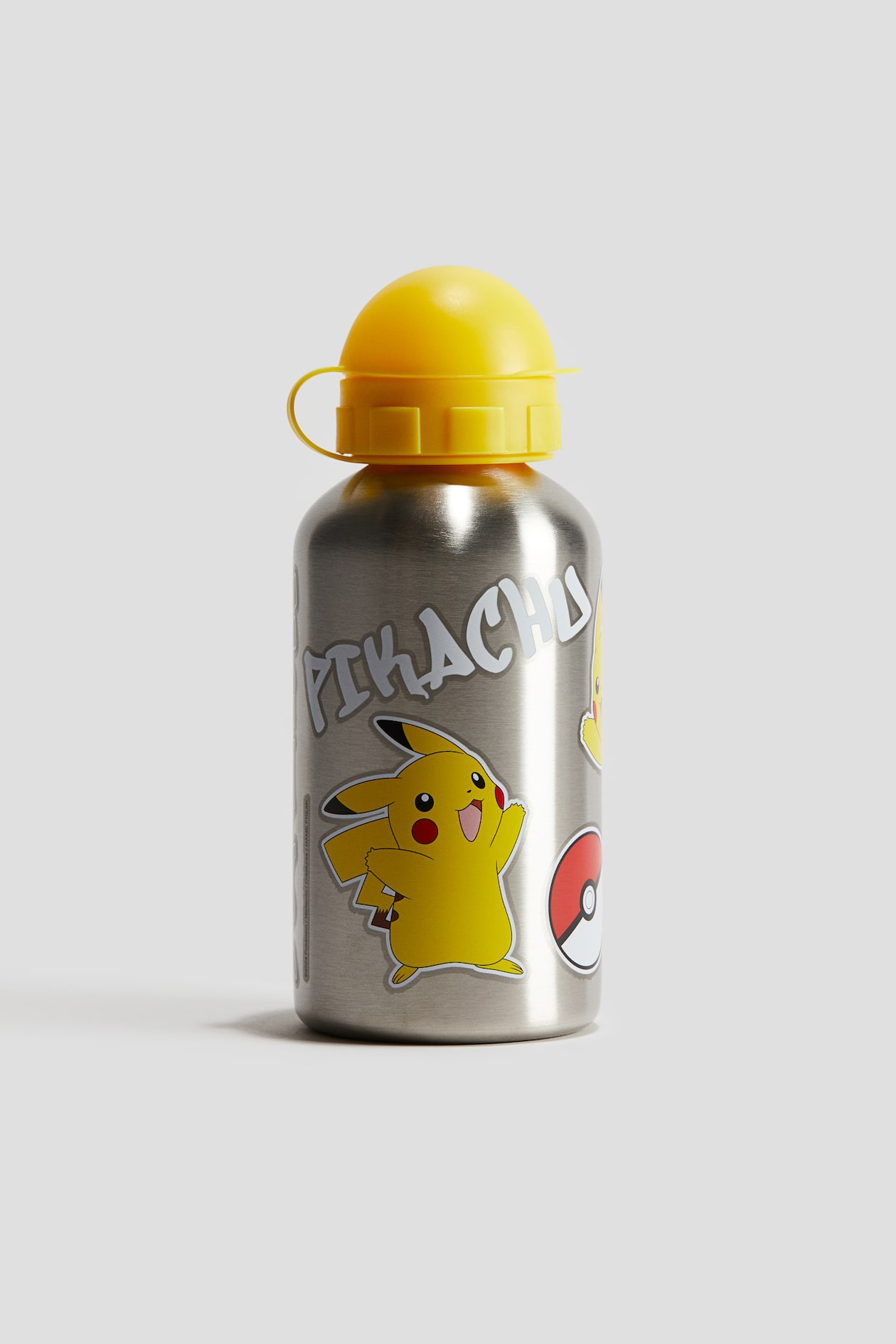 Vannflaske i metall - Sølvfarget/Pokémon - Kids | H&M NO