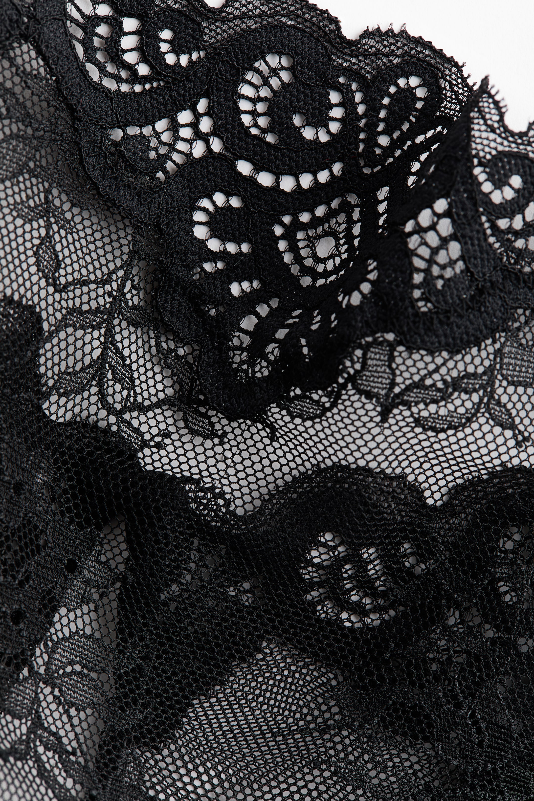 Askılı Dantel Üst - Siyah - KADIN | H&M TR