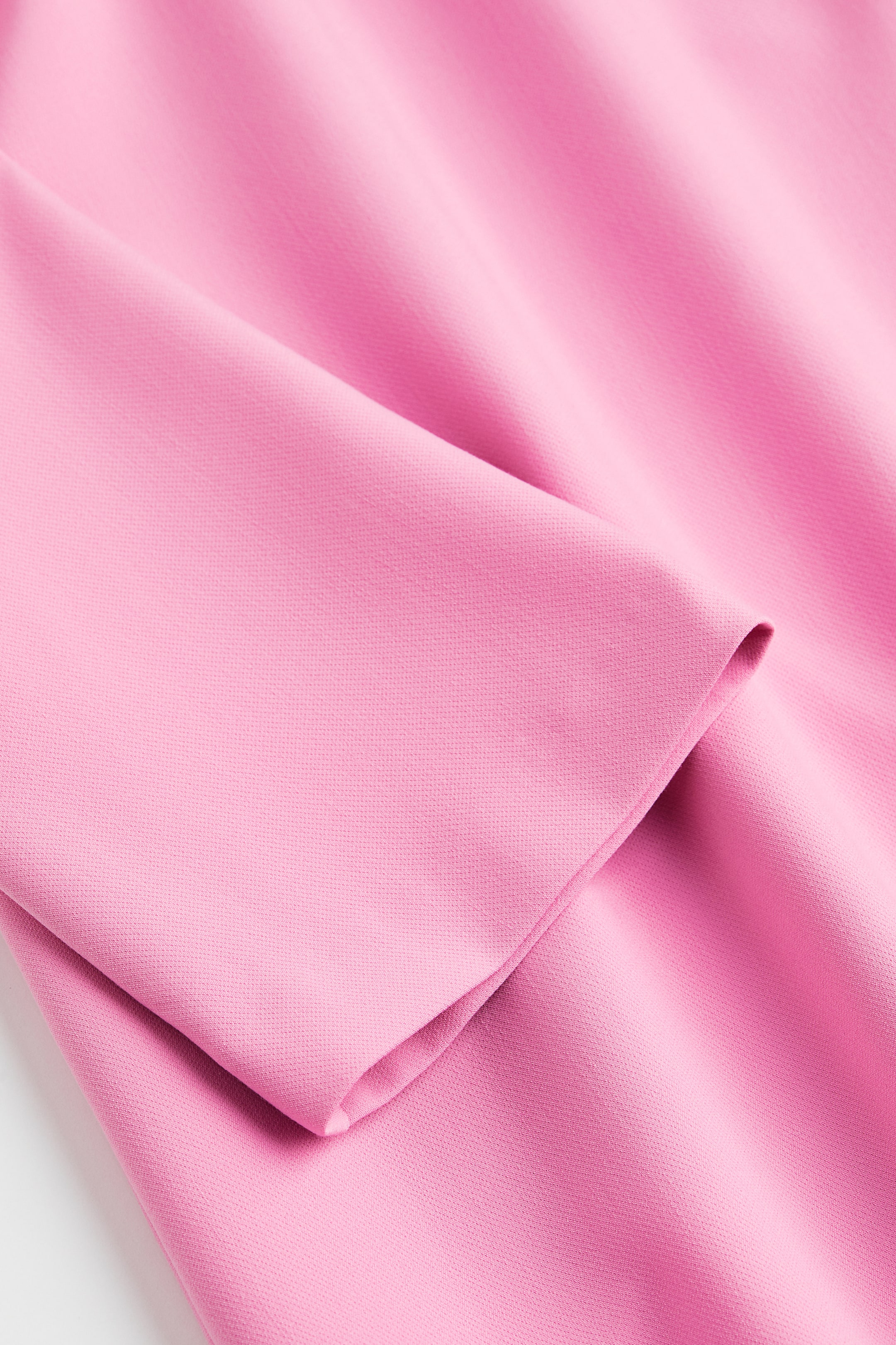 Kjole med firkantet halsudskæring - Rosa - DAME | H&M DK