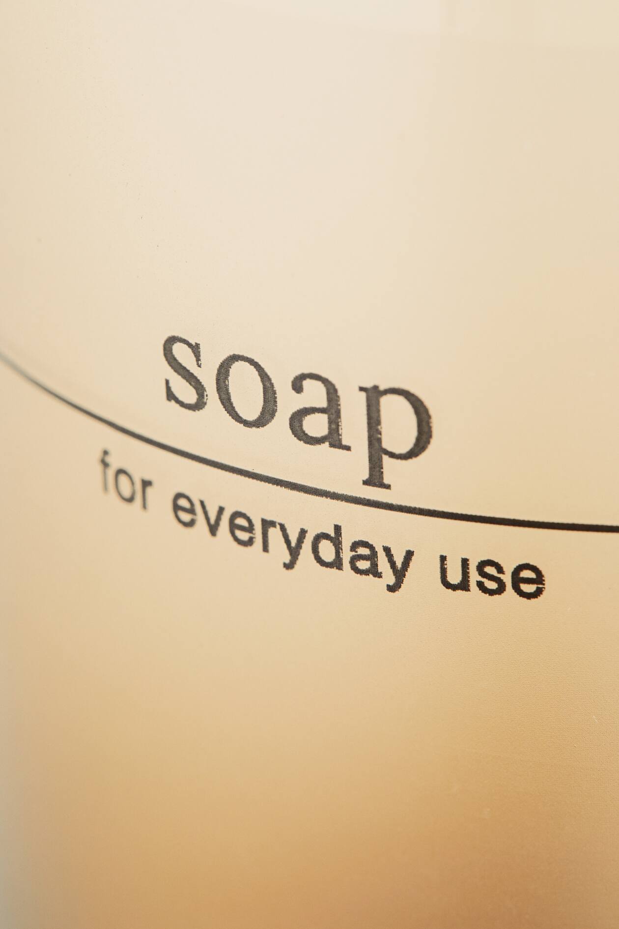 Glass Soap Dispenser - Light brown - Home All | H&M CA