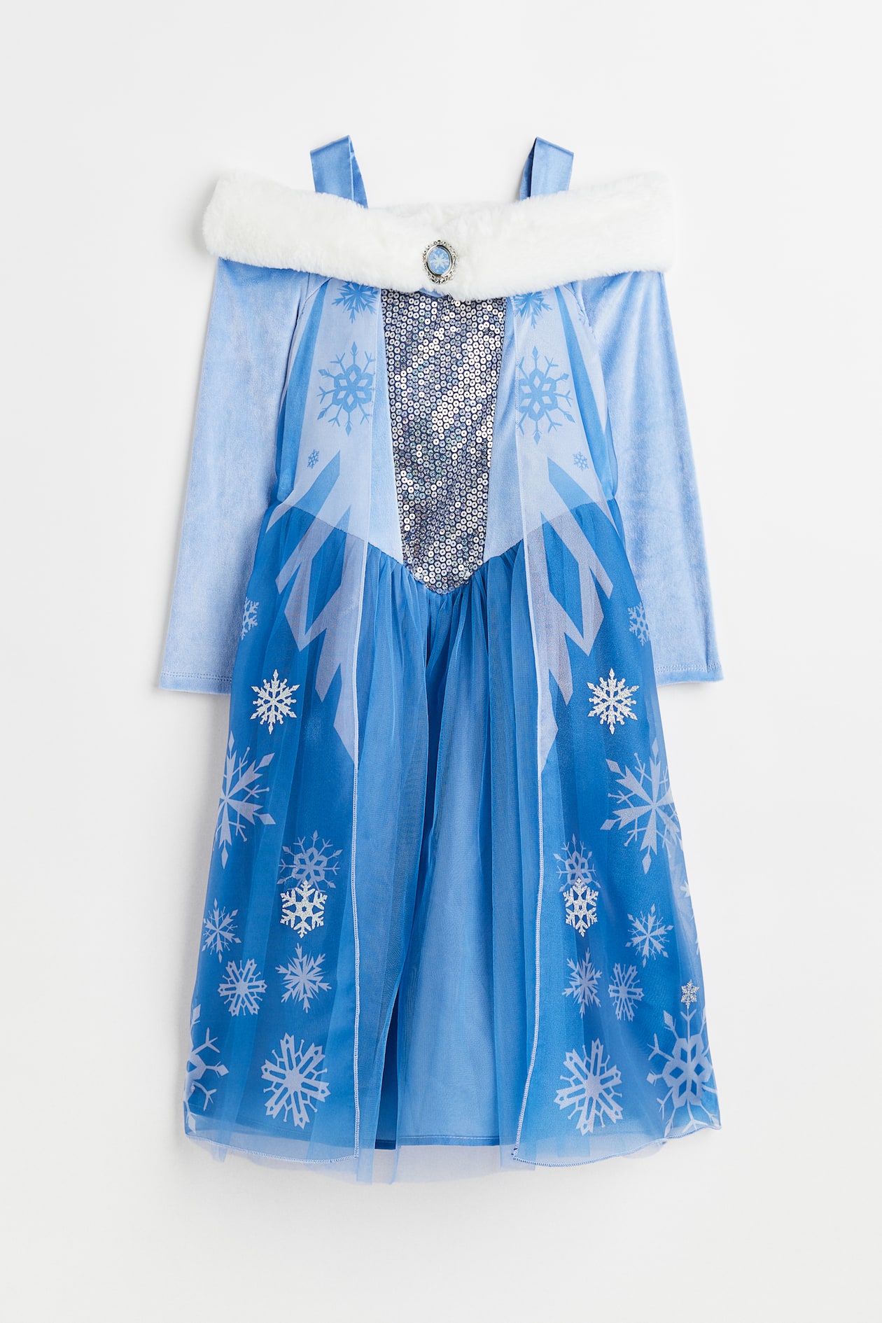 Elsa Costume Dress - Blue/Frozen - Kids | H&M US