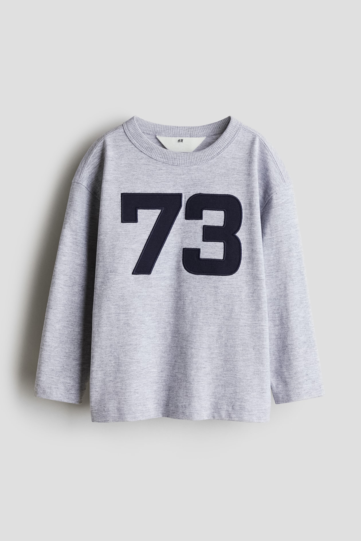Light grey/73 Long-sleeved T-shirt for kids | H&M IN