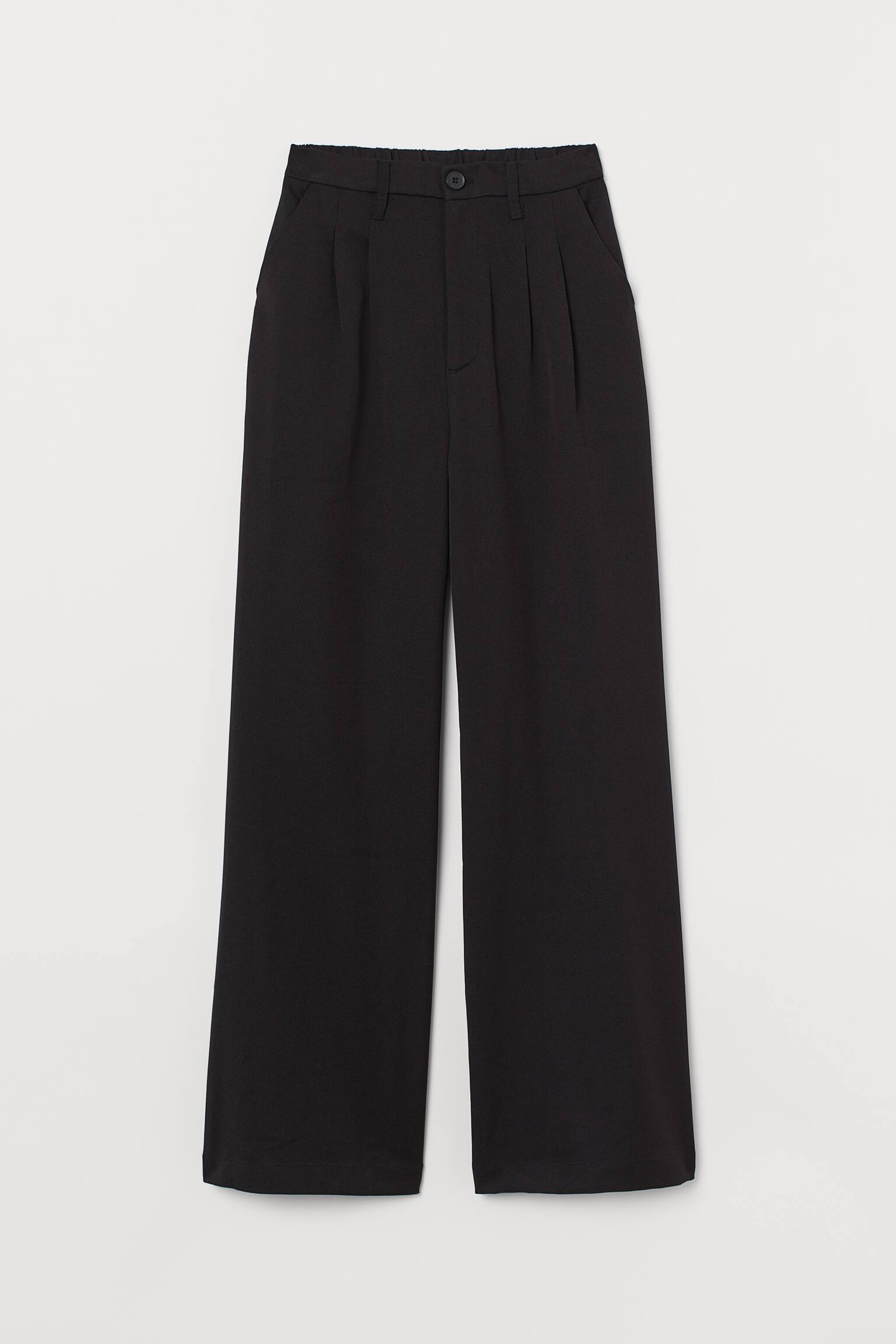 Tailored trousers - Black - Ladies | H&M HK