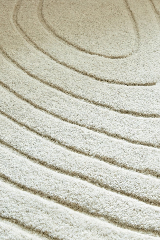 Puddle Ombre Formad Matta I Ull - Naturlig - Flair Rugs - Home All | H&M SE