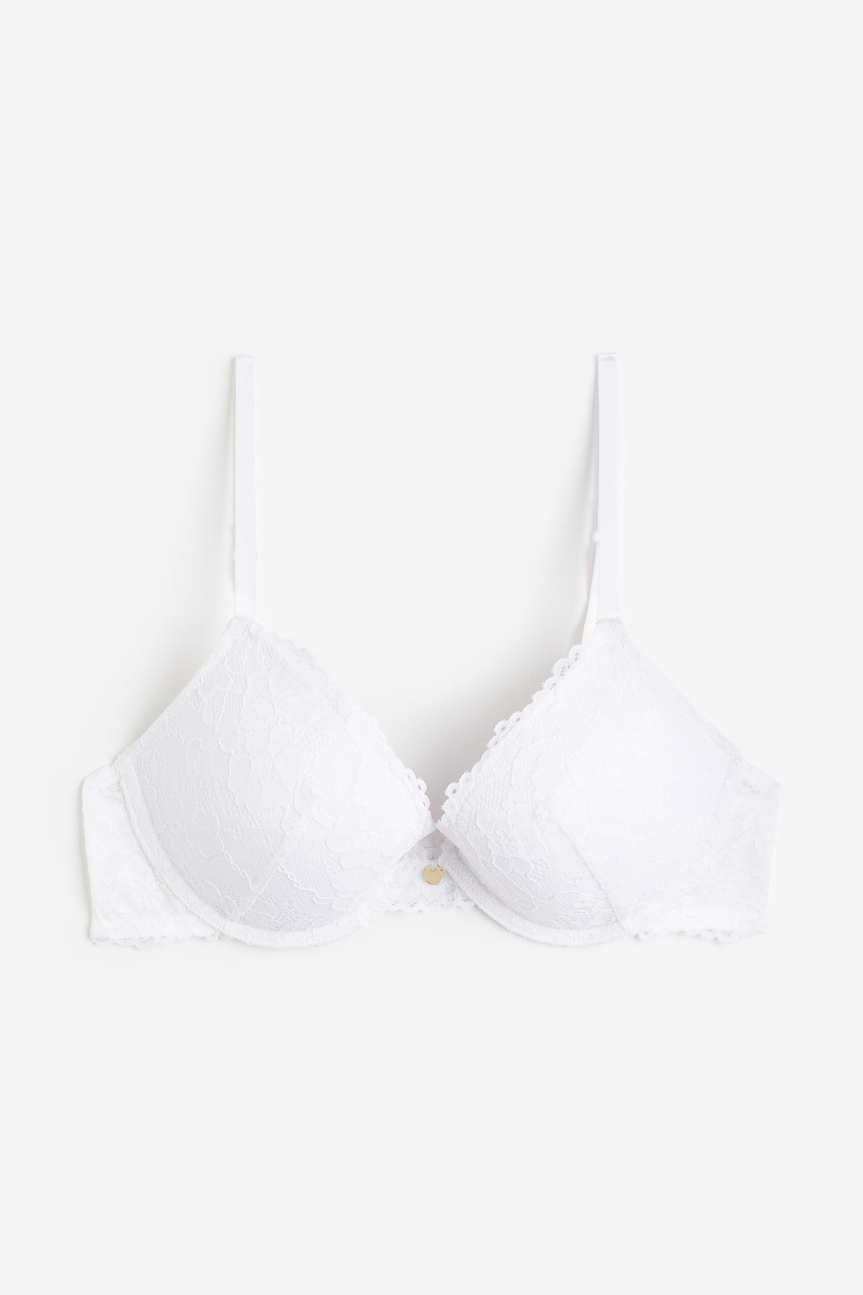 Kanten push-up bh - Wit - DAMES | H&M NL