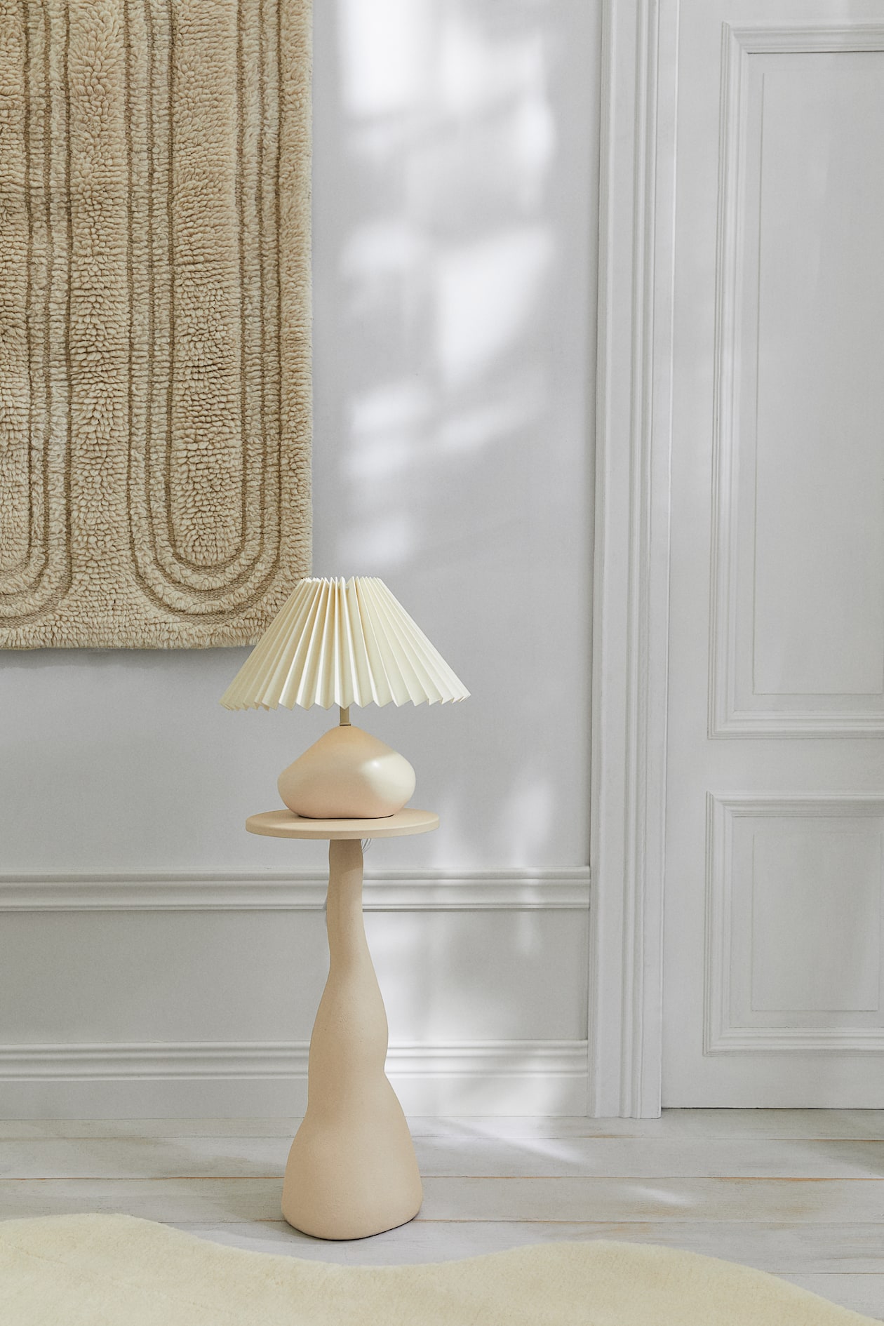 Pleated Lampshade - White - Home All | H&M US