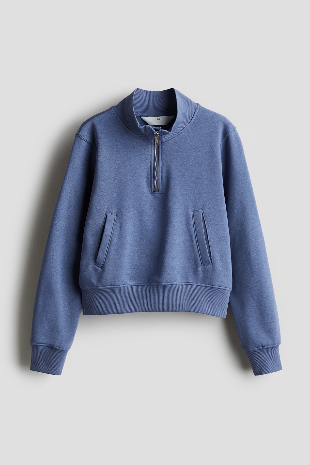Sudadera con zíper superior - Azul - Kids | H&M MX